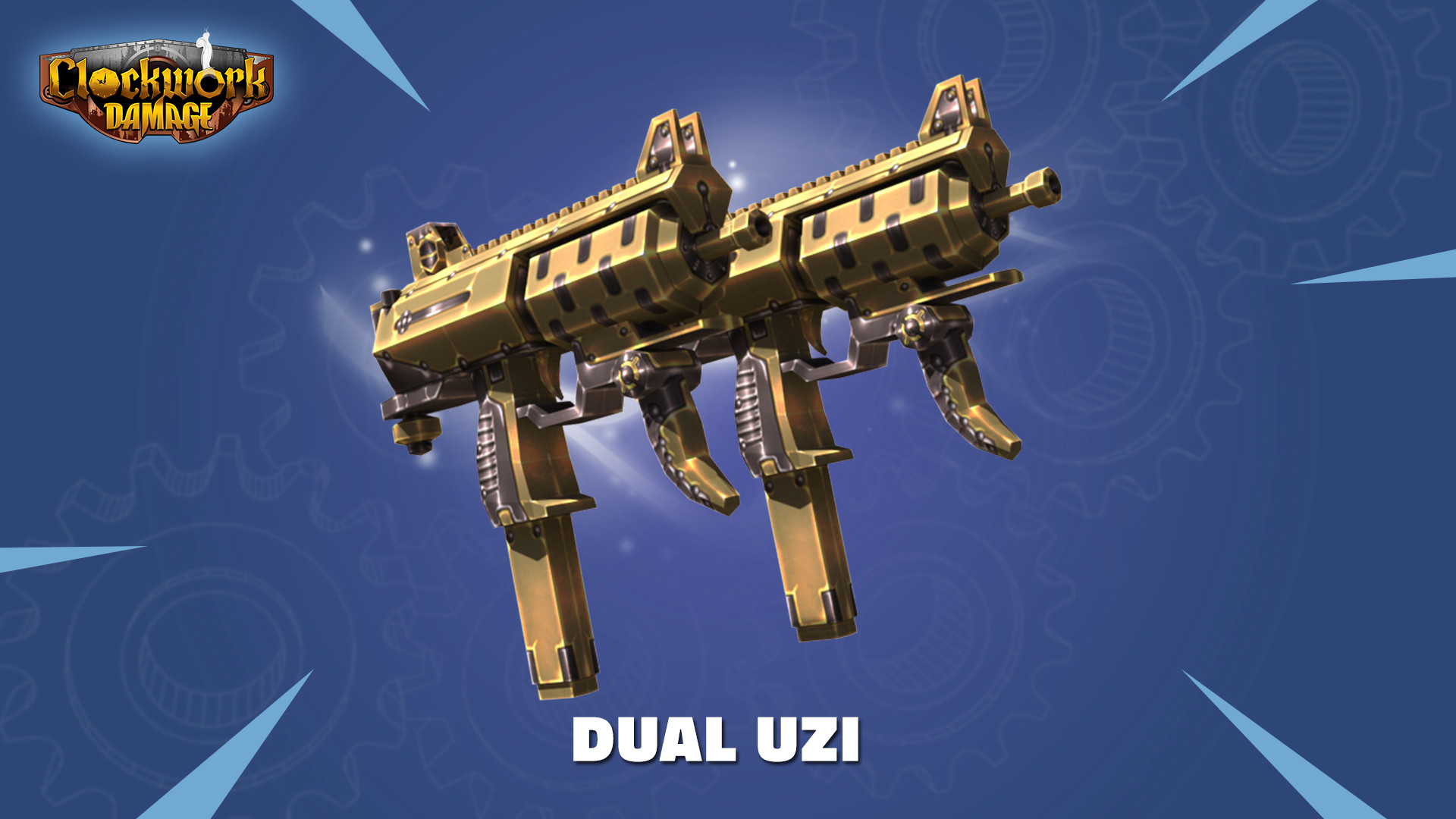 Juan Azar - Dual UZI - Low Poly (Mobile Game)