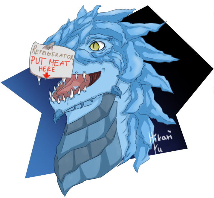 how to draw a ice dragon easy