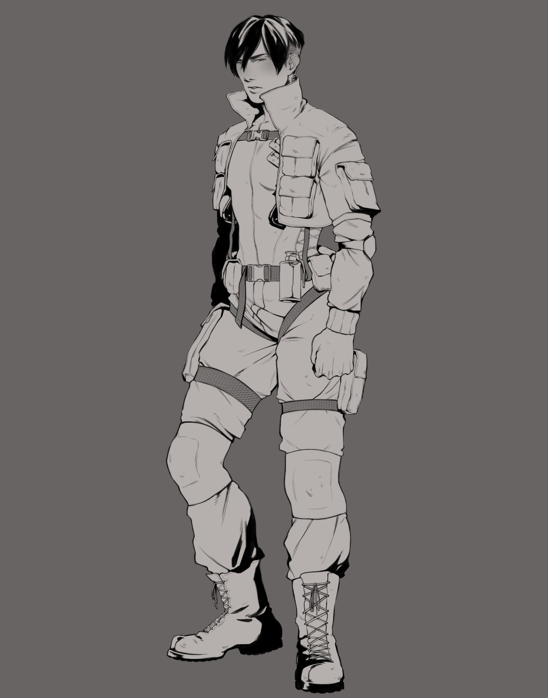 ArtStation - Character Designs: Stealth Action Game