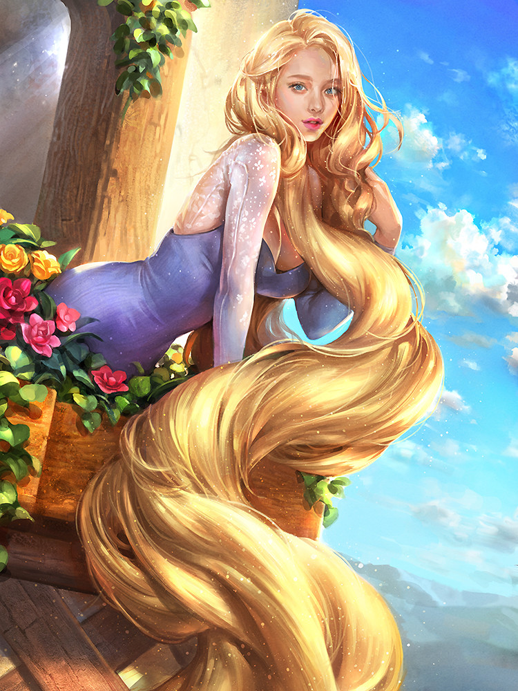 ArtStation - rapunzel