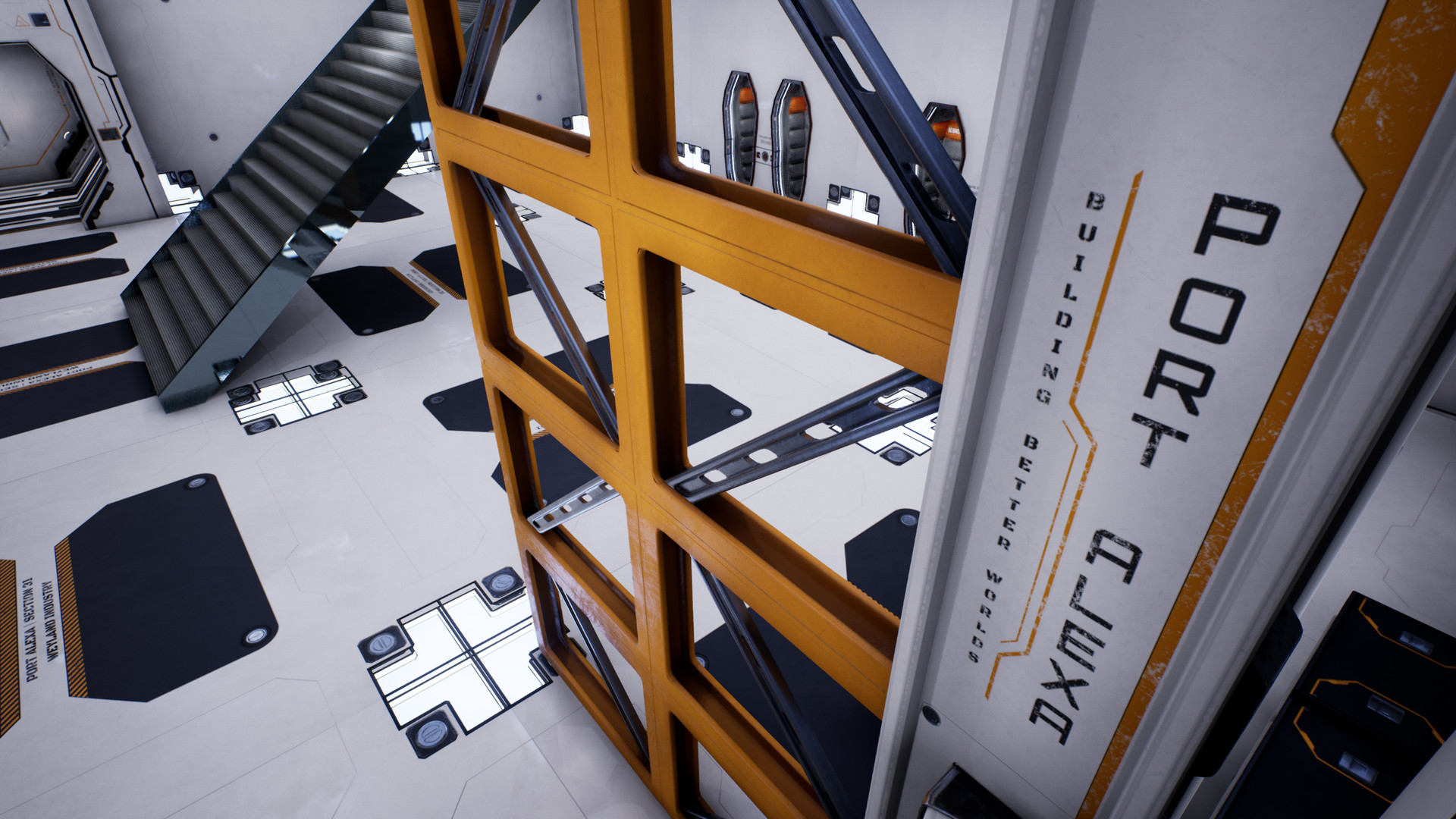 ArtStation - Port ALEXA (Space Station Concept, UE4, work in progress)