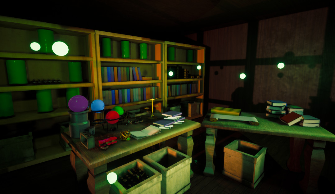 ArtStation - Alchemy Research room