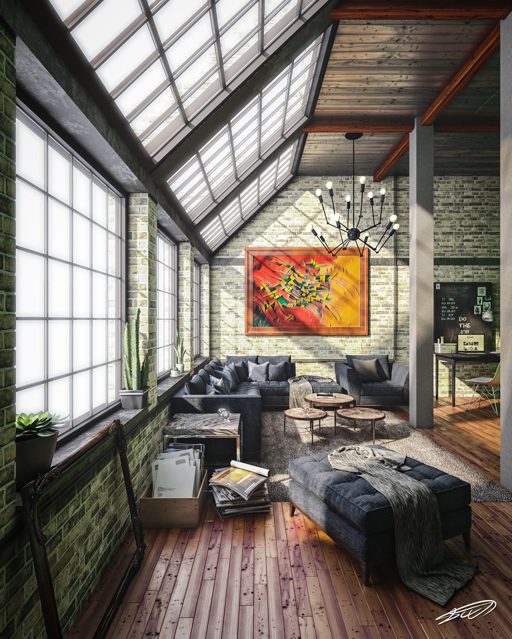 ArtStation - Building interior