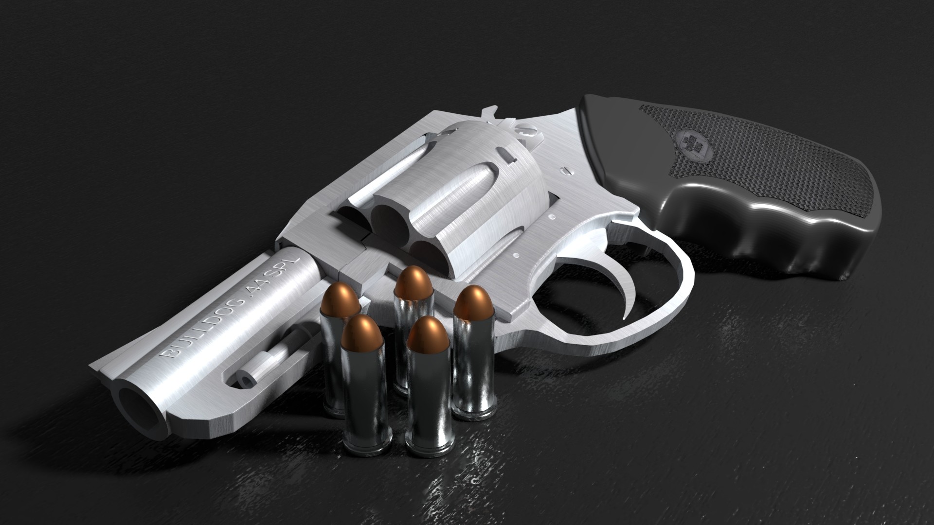 ArtStation - Charter Bulldog .44 Revolver