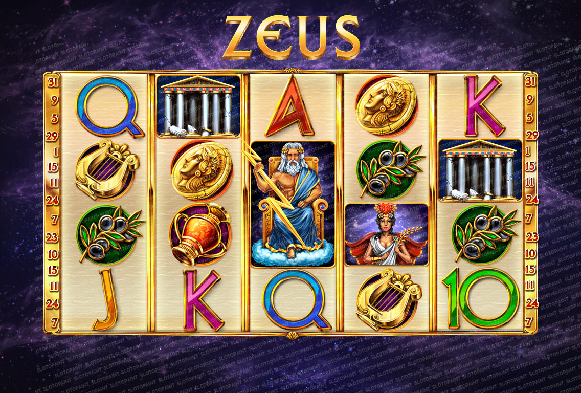 ArtStation - Online Slot machine for SALE - Zeus