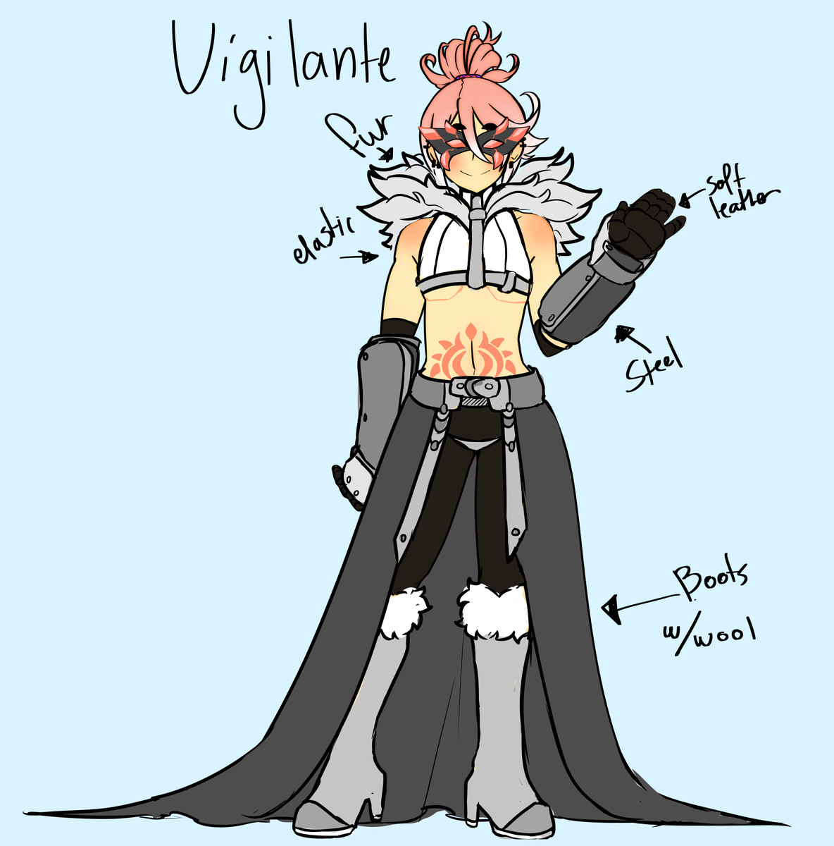 Fenris O'Neill - Original Character Costume Concepts