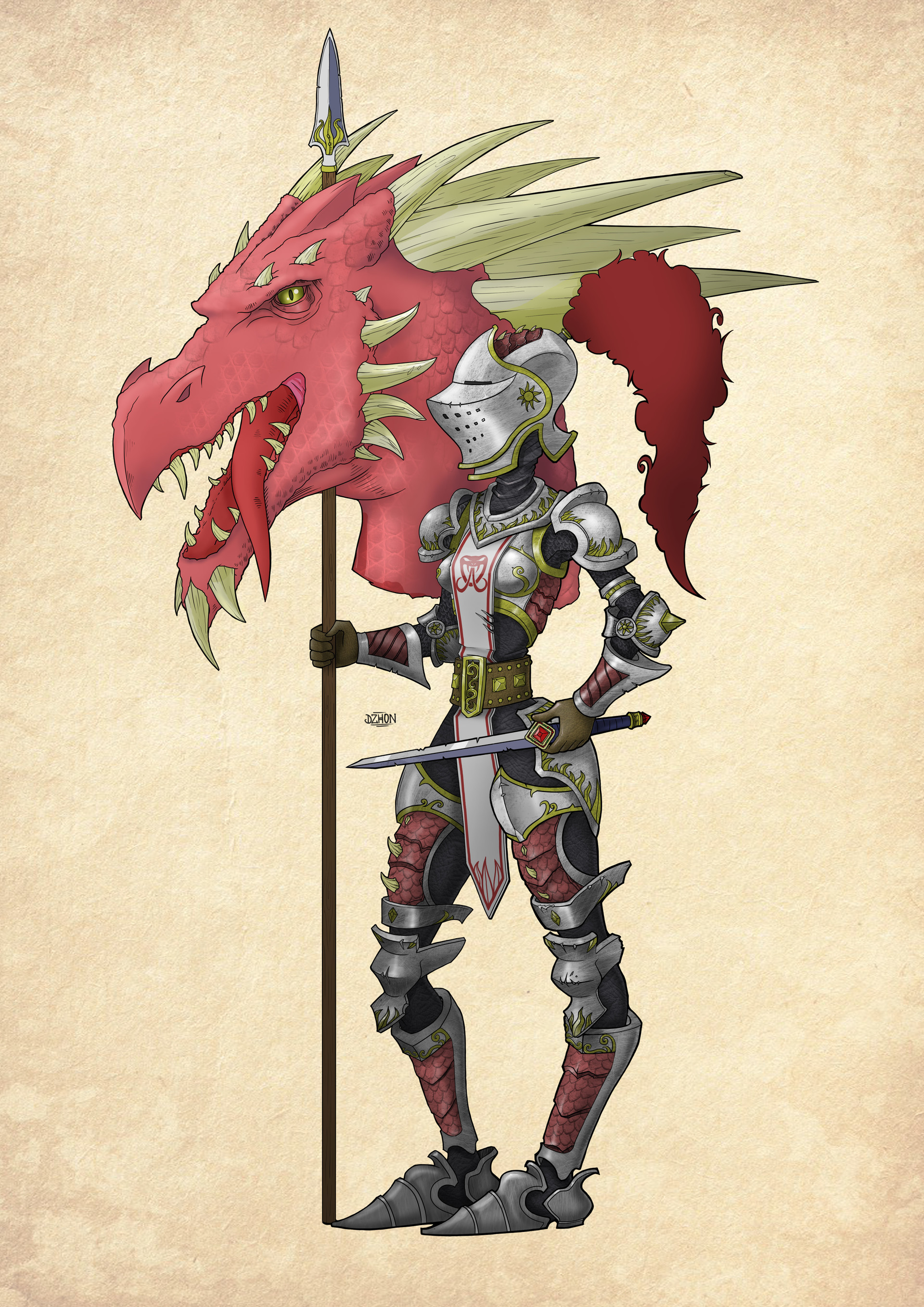 ArtStation - Dragon slayer