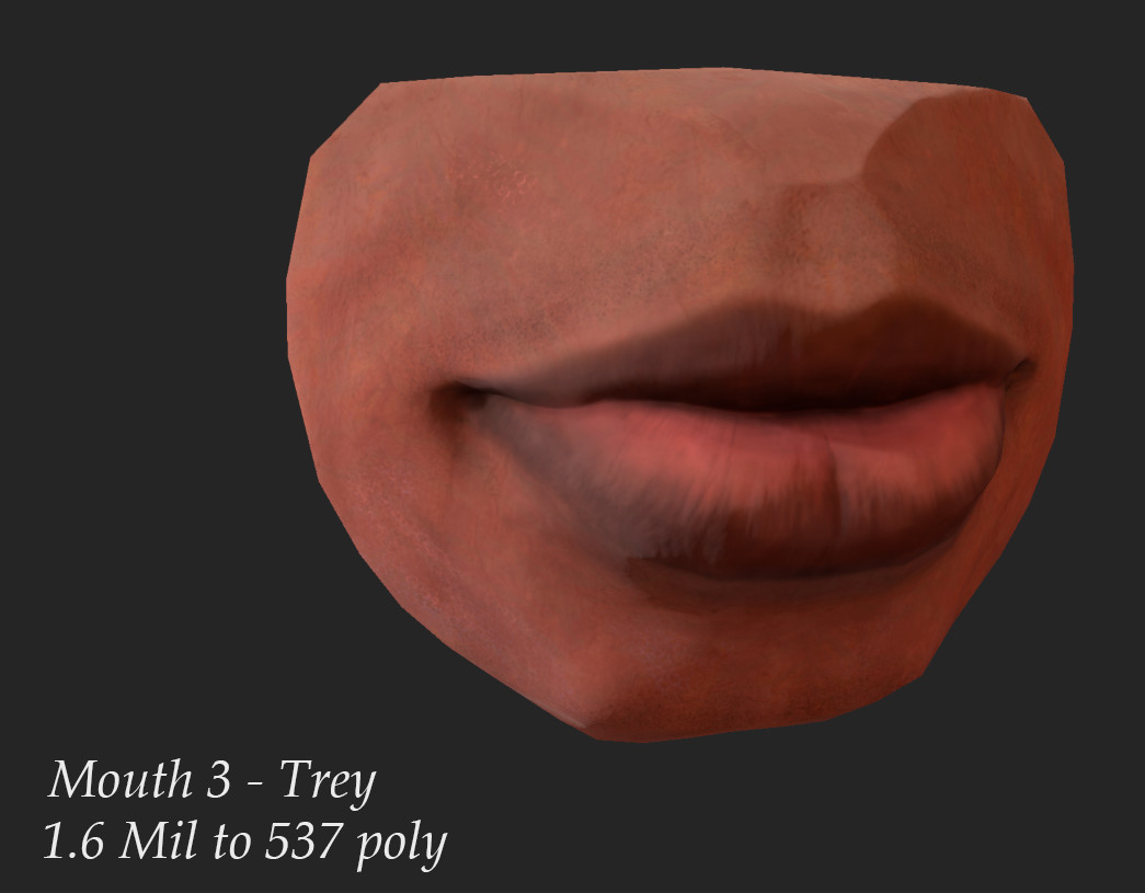 ArtStation - Mouth 3 - Trey