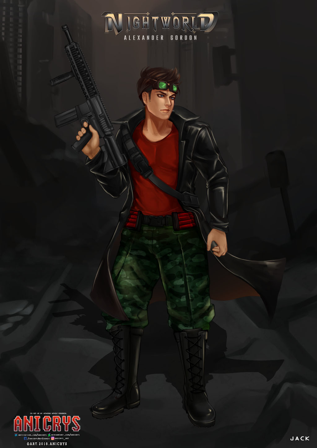 ArtStation - Nightworld: Jack Sullivan