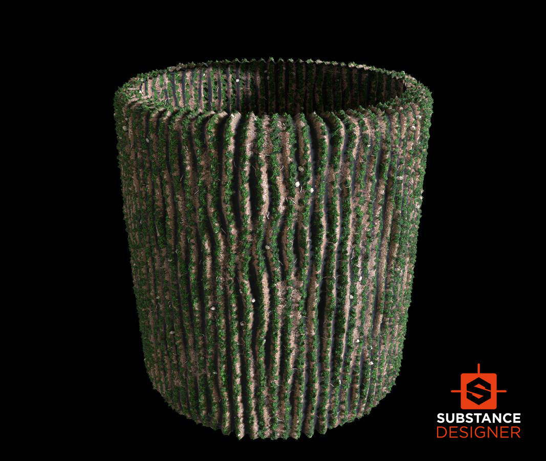 Emrecan Cubukcu - Farm Material - 100% Substance Designer