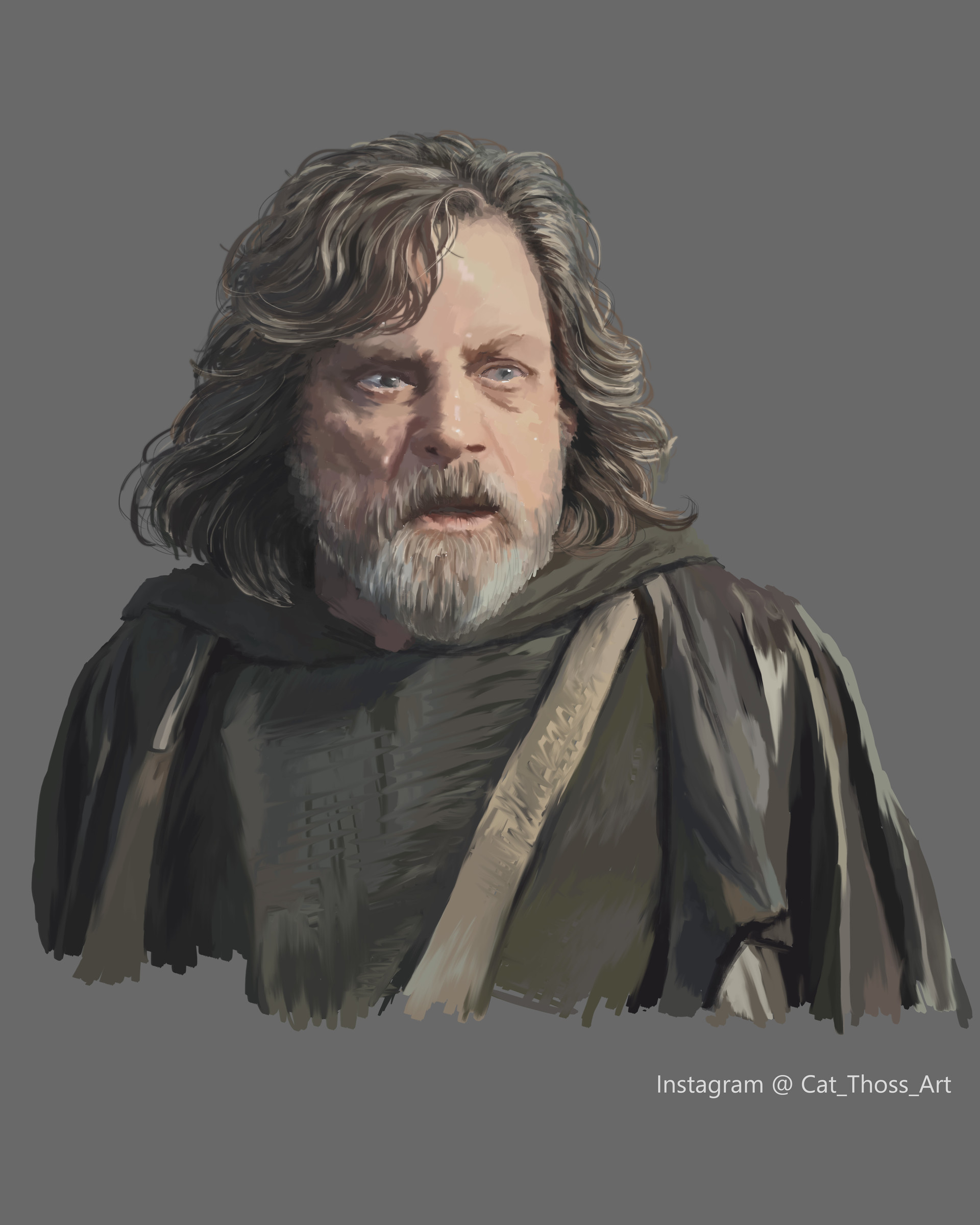 ArtStation - Luke Skywalker study