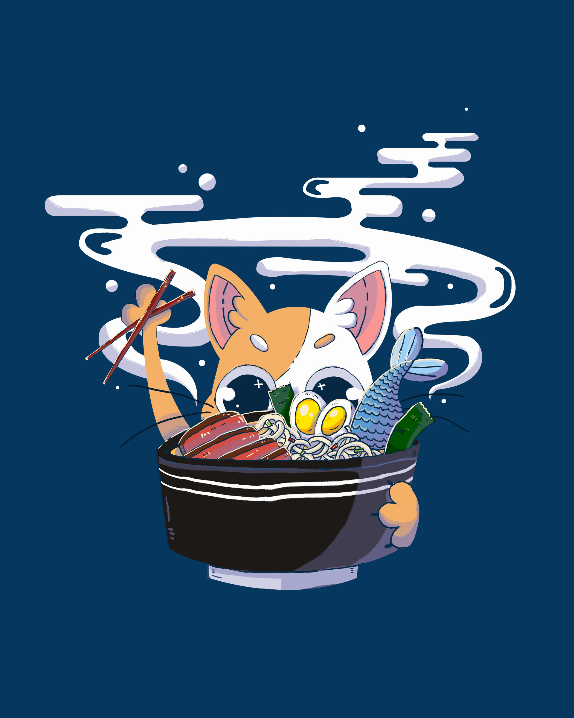 ArtStation - Ramen Cat