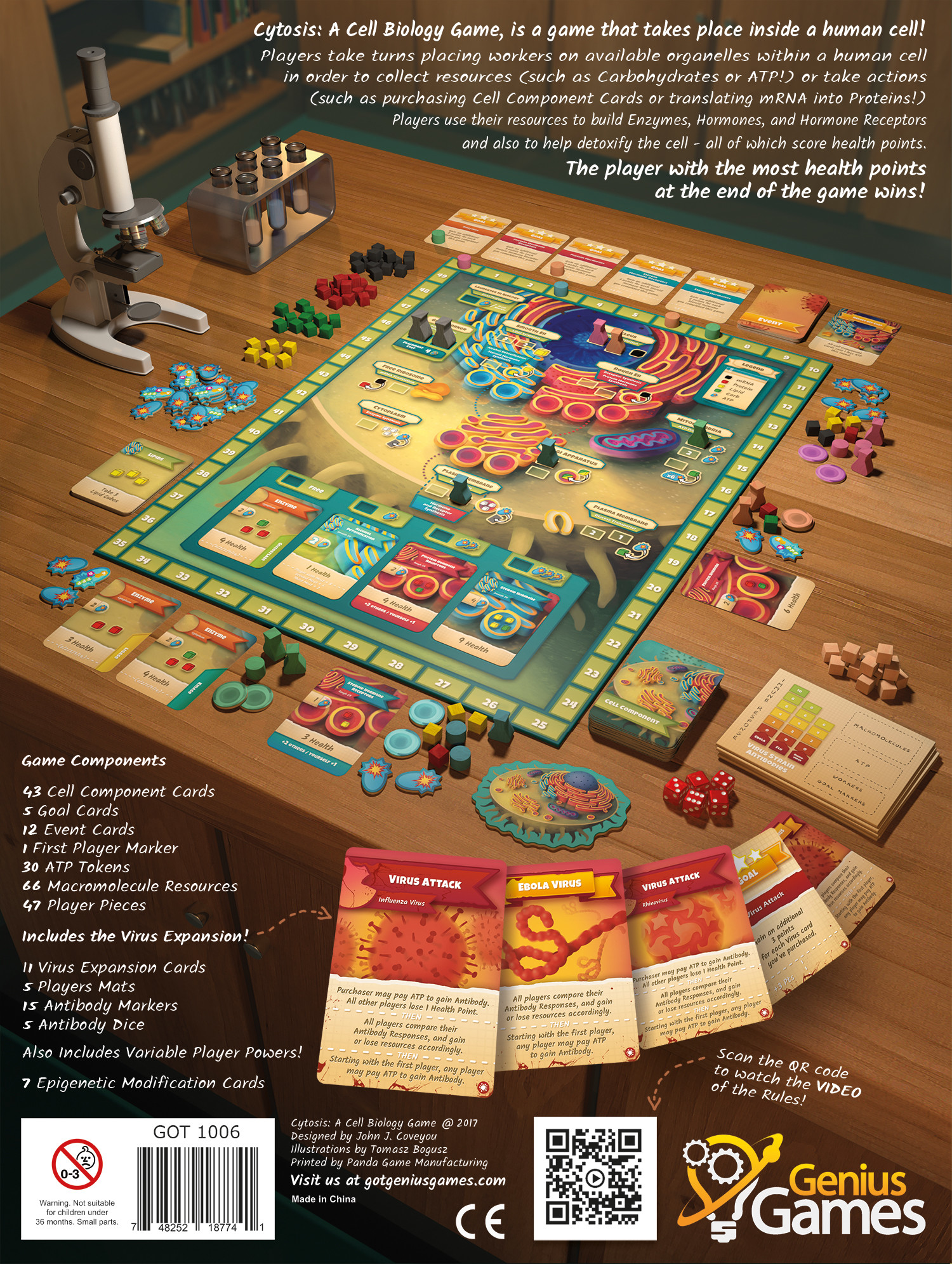 Greg May - Genius Games Box Backs