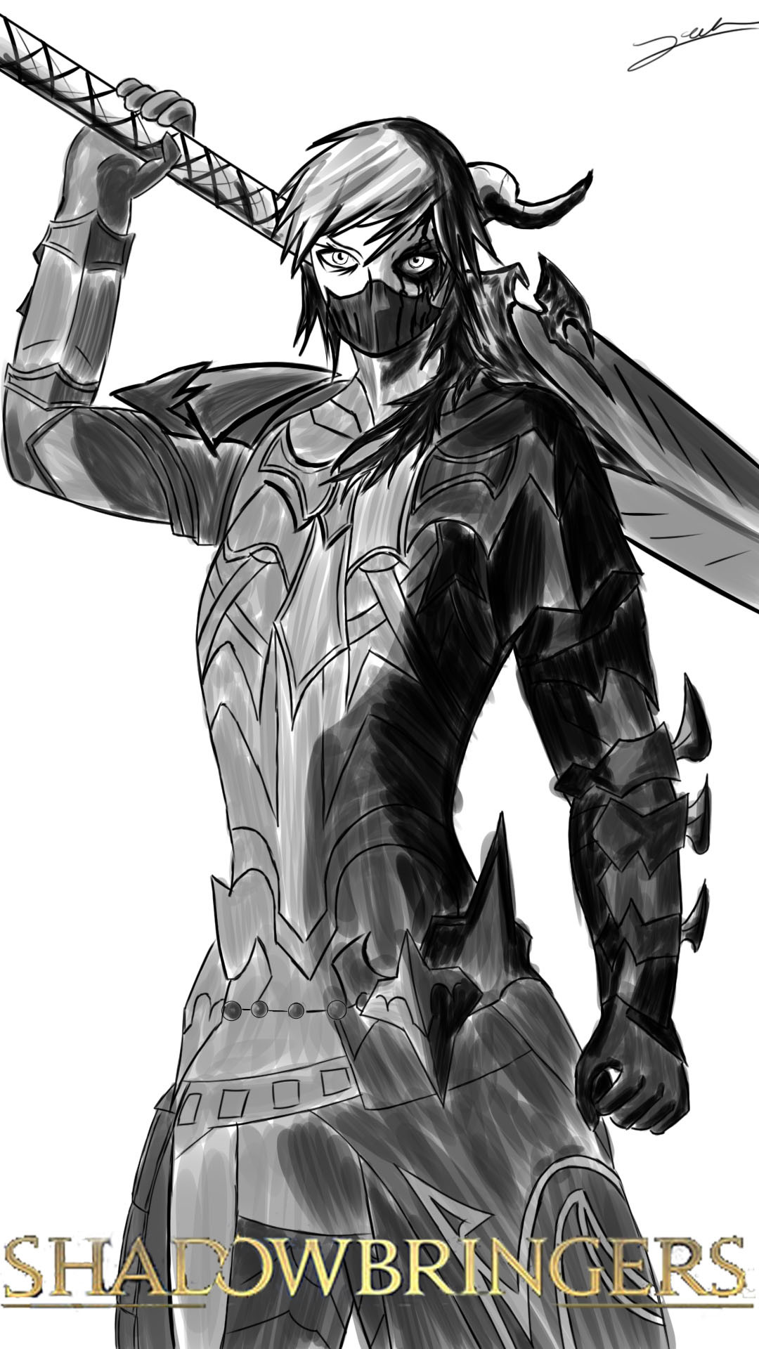 ArtStation - ShadowBringers Hero