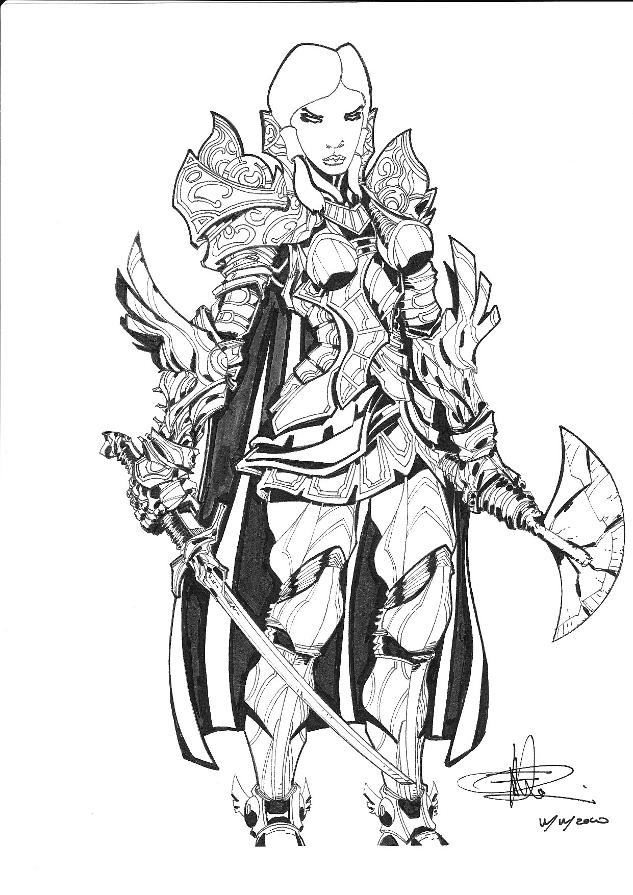 ArtStation - She Warrior 20