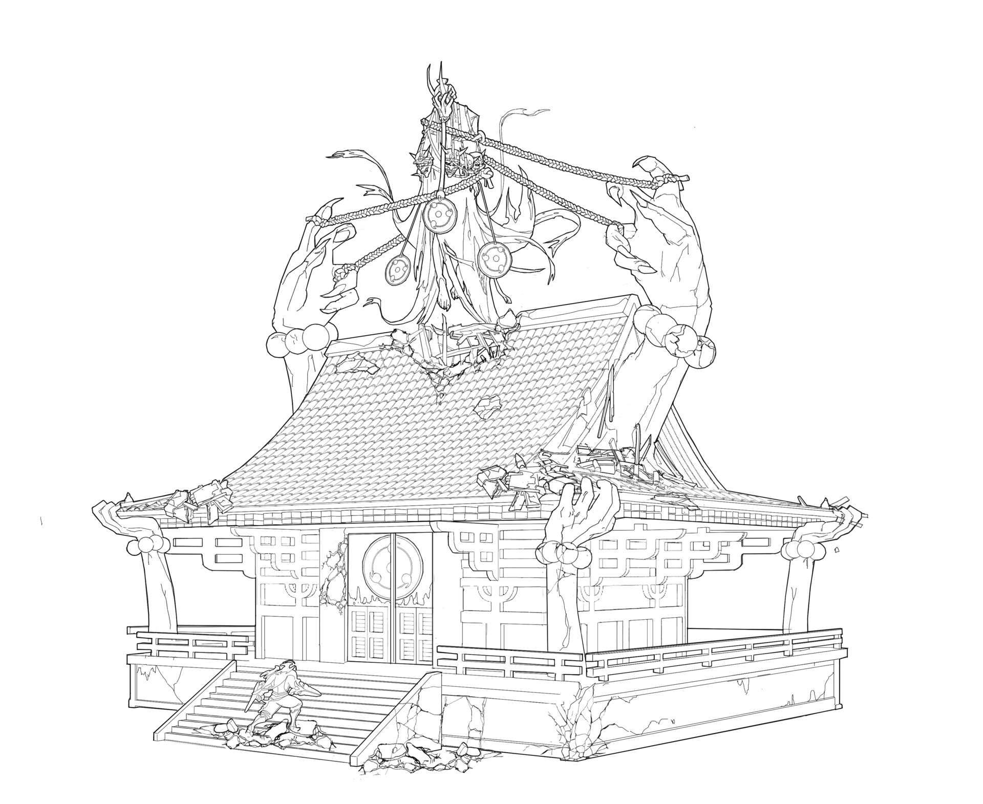 ArtStation - Japanese Diablo Redesign