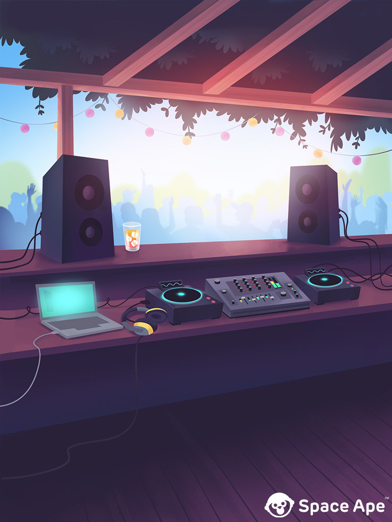 Space Ape Games - Flamingo: Outdoor Backgrounds