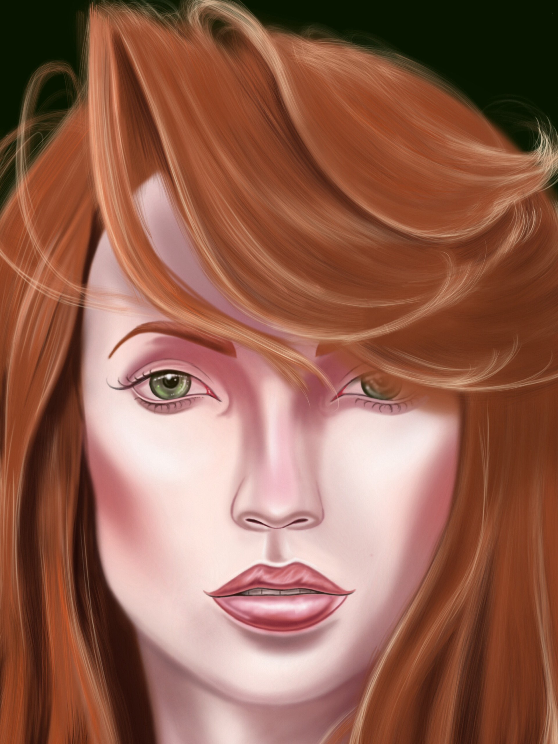 ArtStation - Jean Grey Portrait