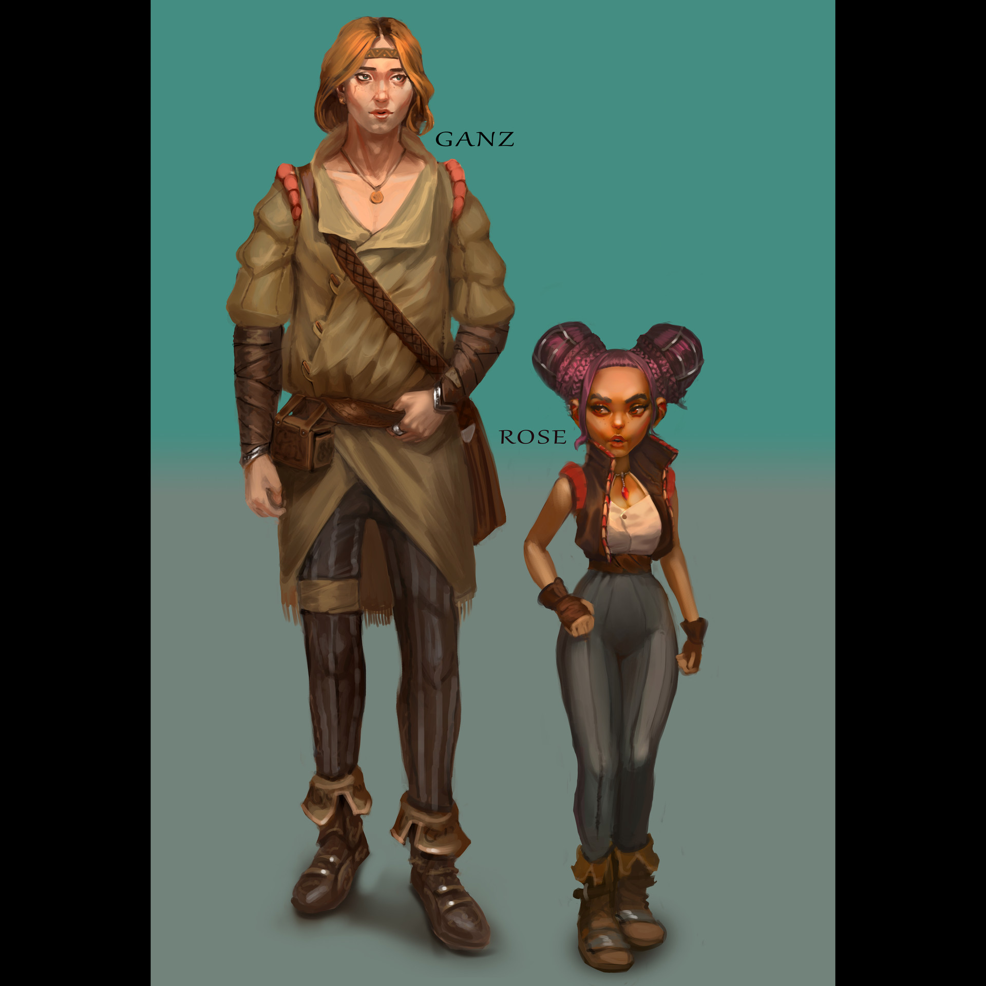 ArtStation - Ganz&Rose