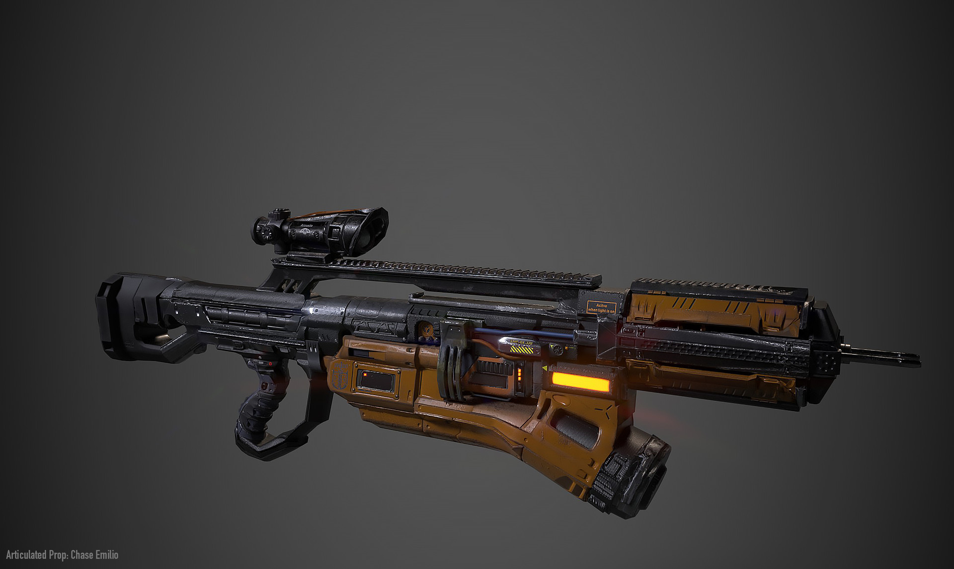 ArtStation - EMP Rifle