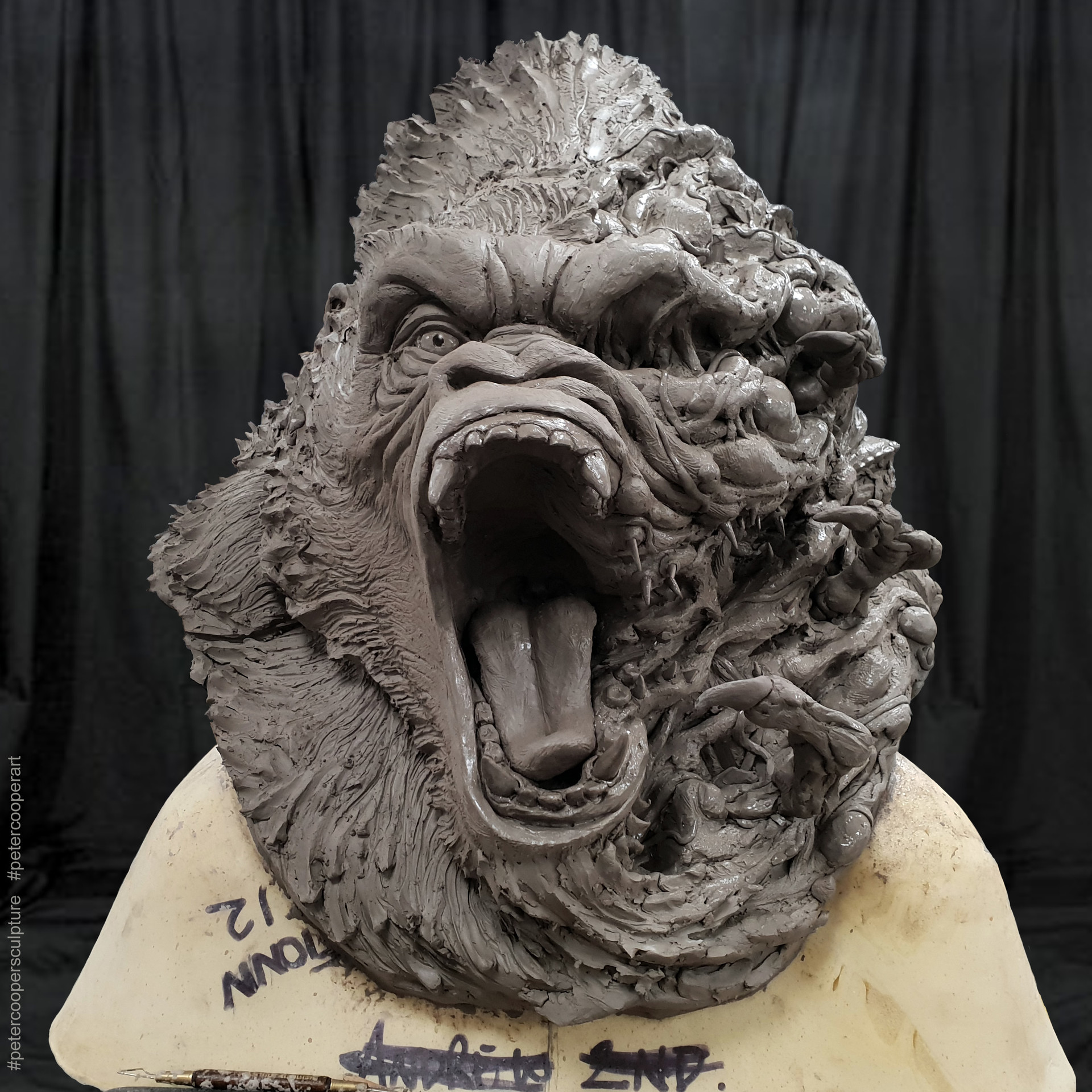 Sculptor | Creature Designer | Artist | Sculpture - Sculpture: Gorilla ...