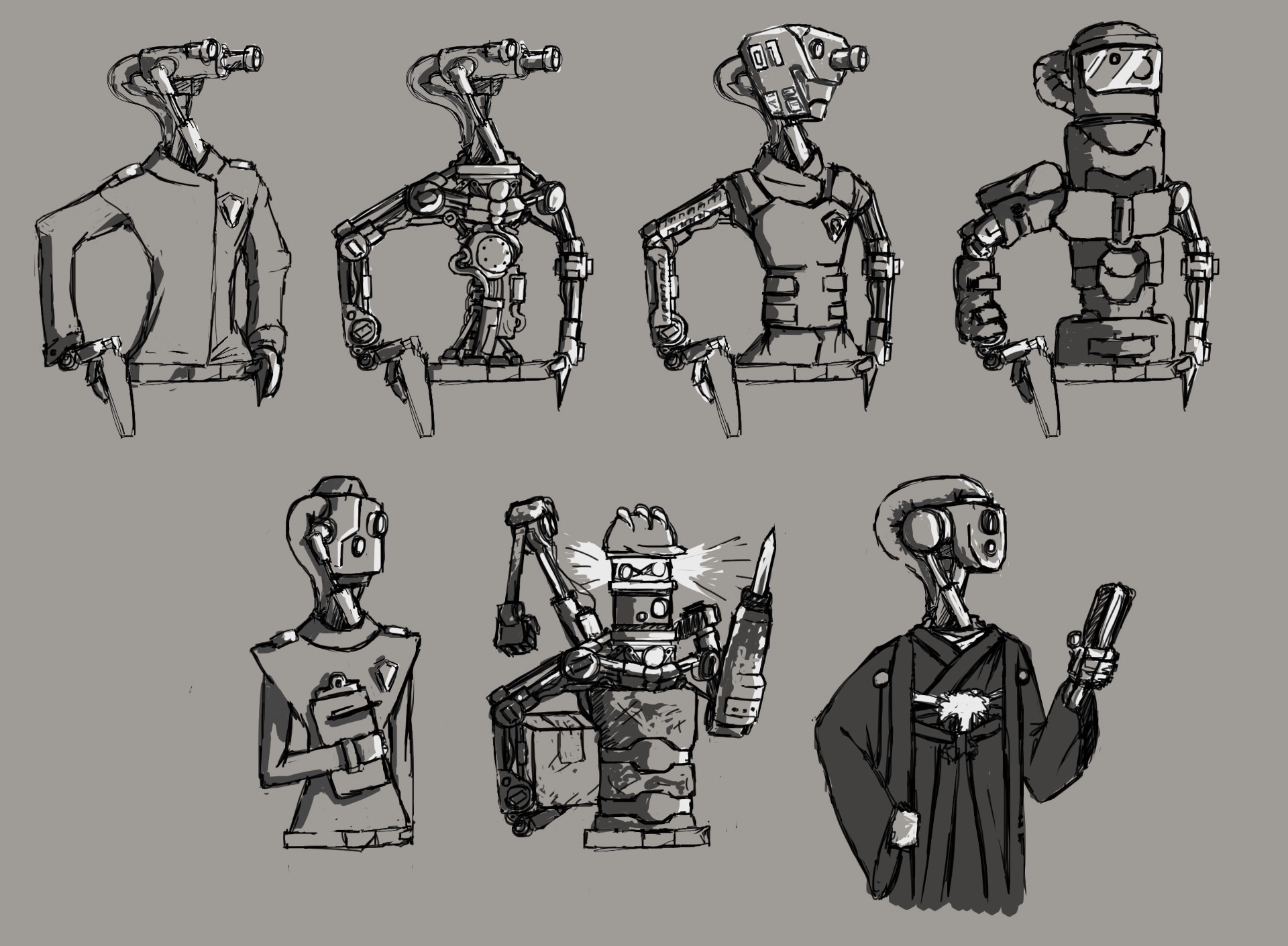 ArtStation - Sketching_Droid