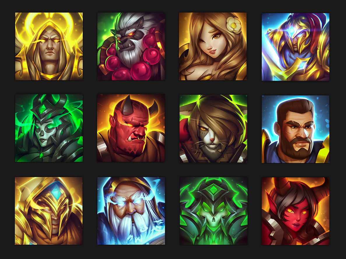 ArtStation - Player avatar icons