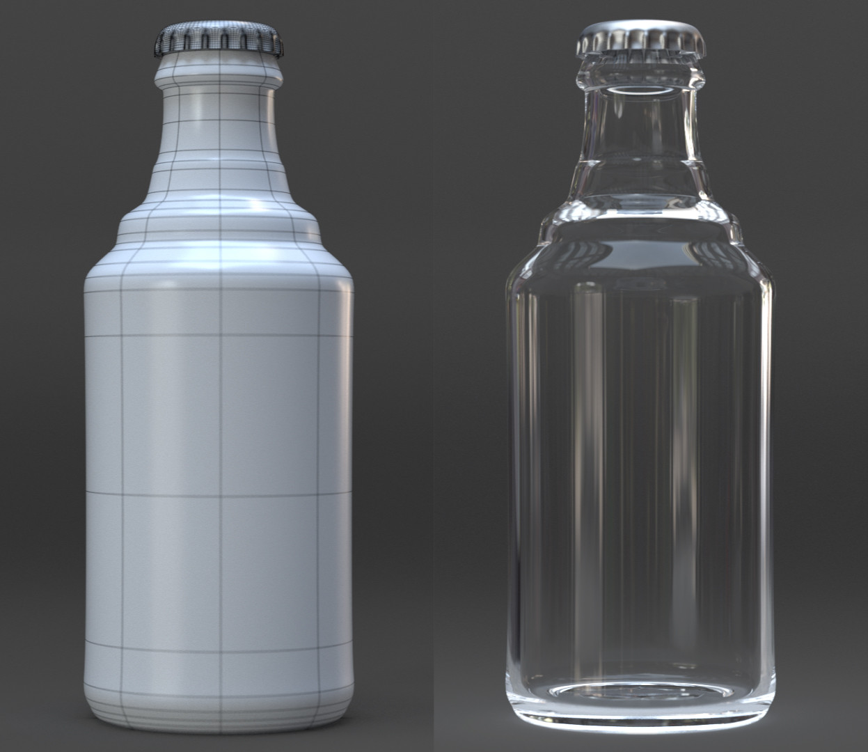 Barış Polat - The Bottles 3D