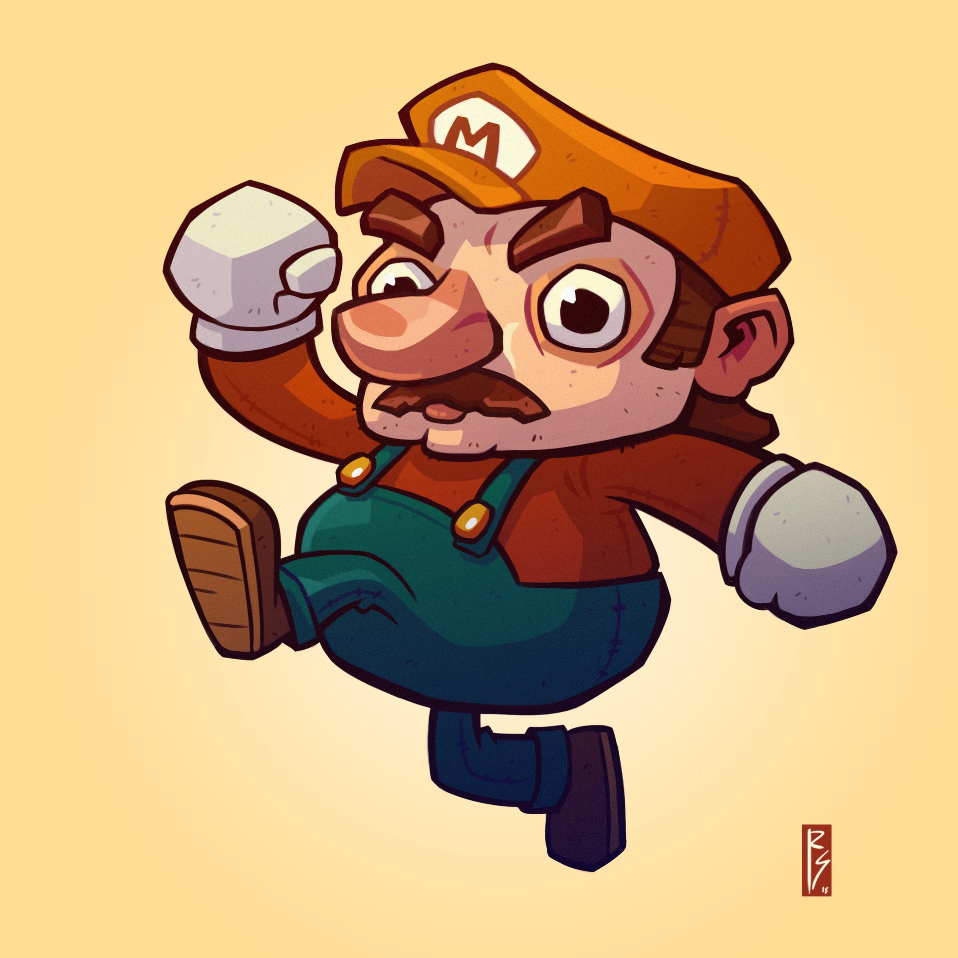 ArtStation - Supah Mario