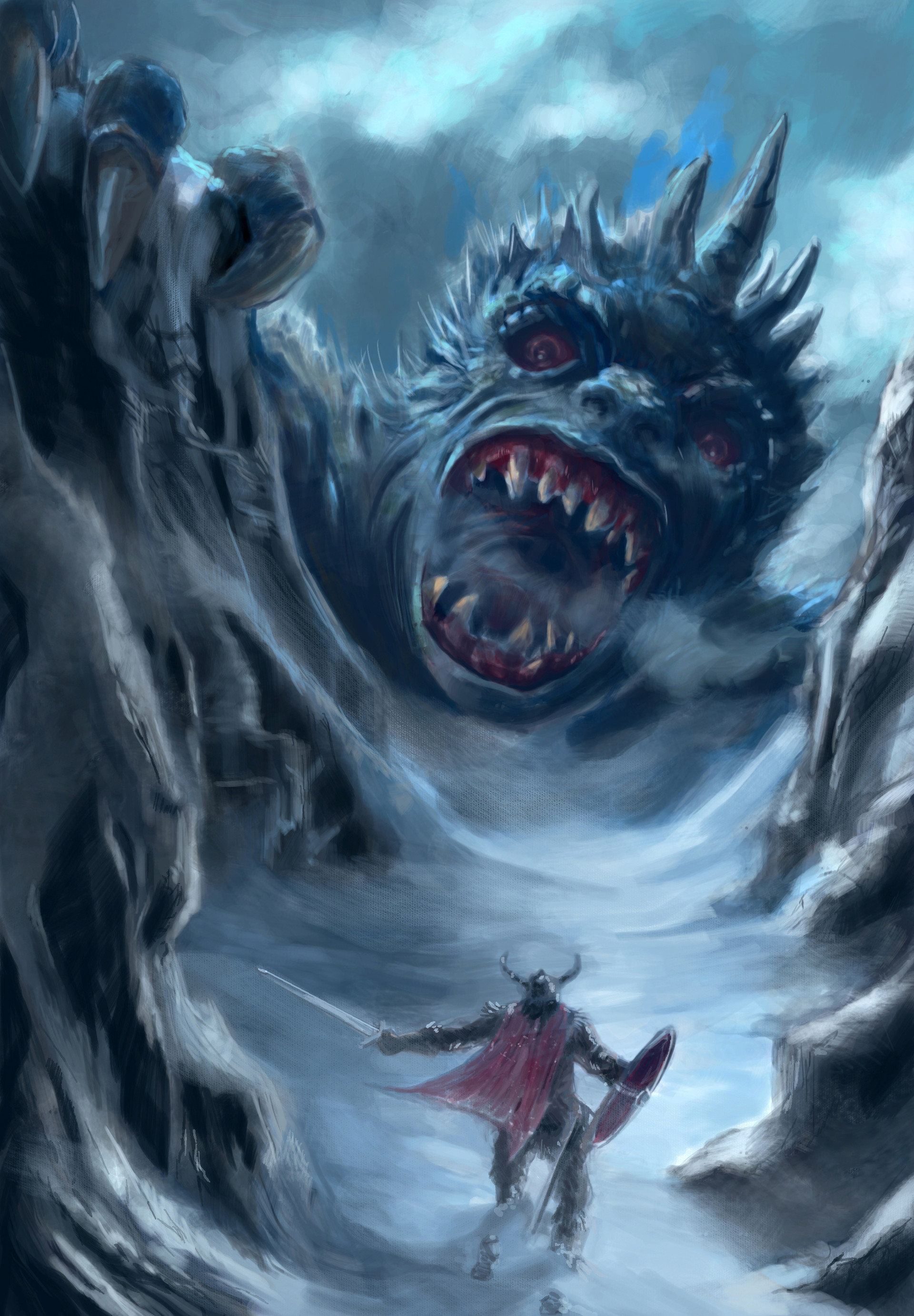 ArtStation - Snow king