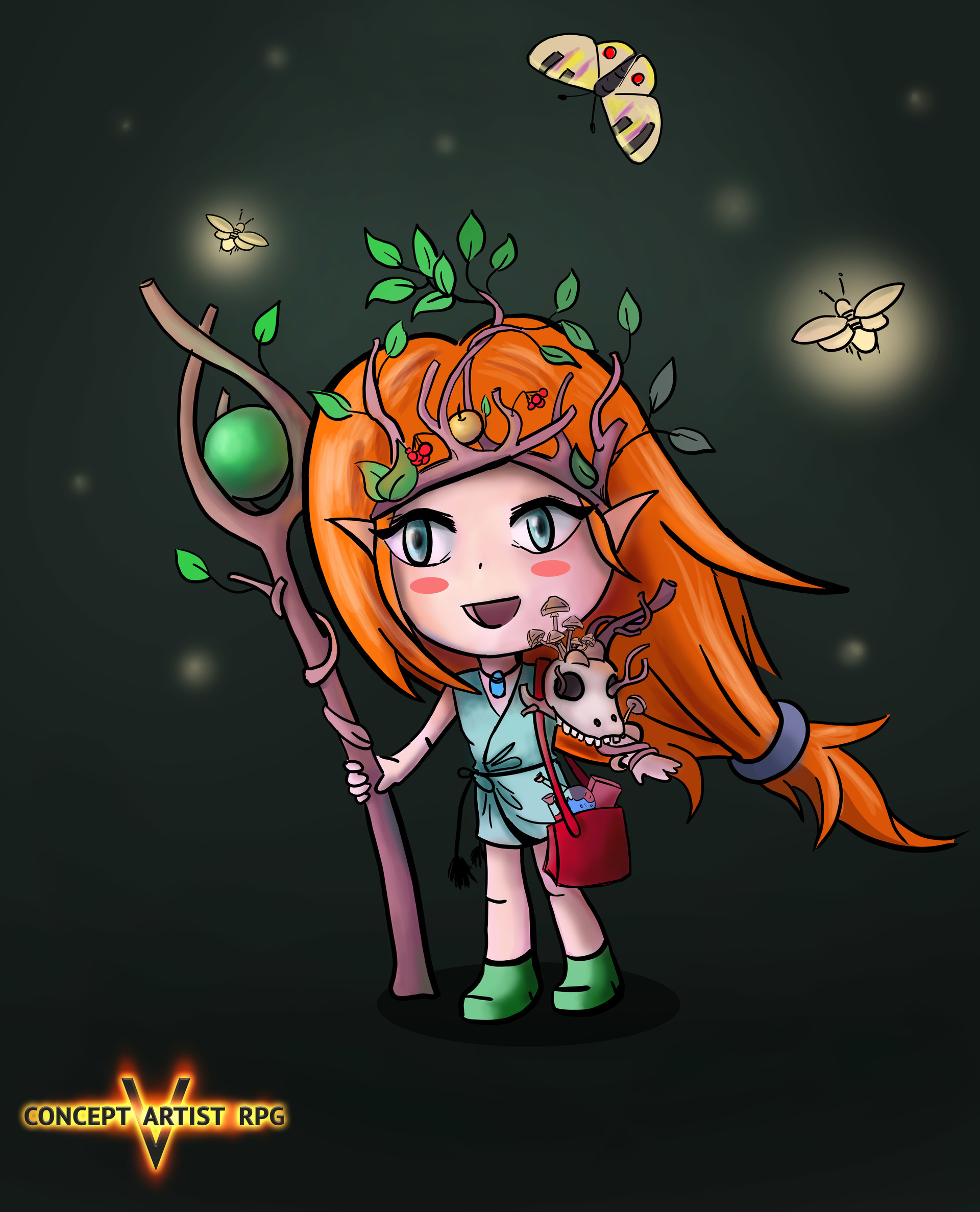 ArtStation - mage of nature