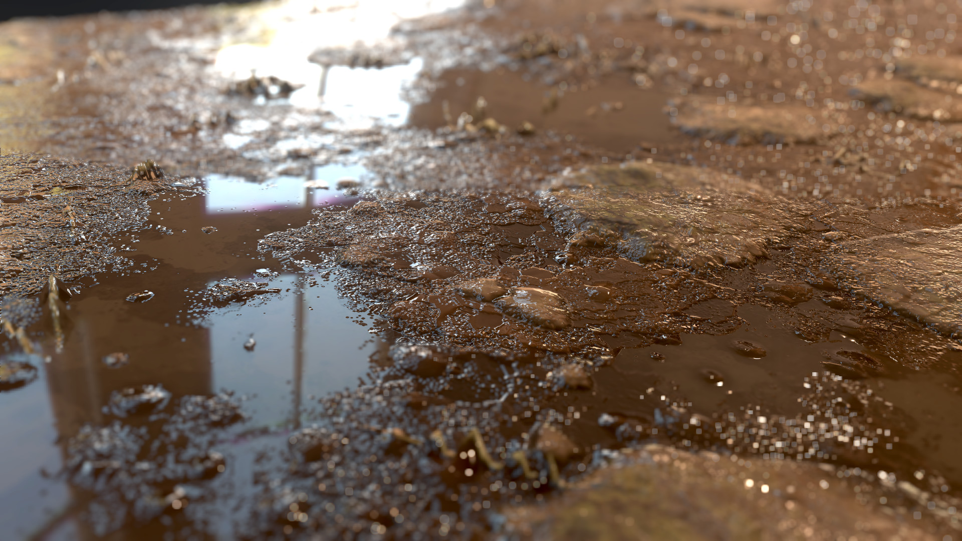 ArtStation - muddy ground