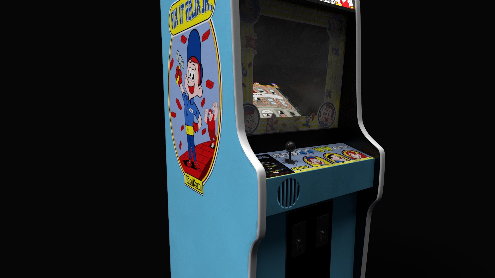 Fix It Felix Arcade Cabinet Art | Cabinets Matttroy