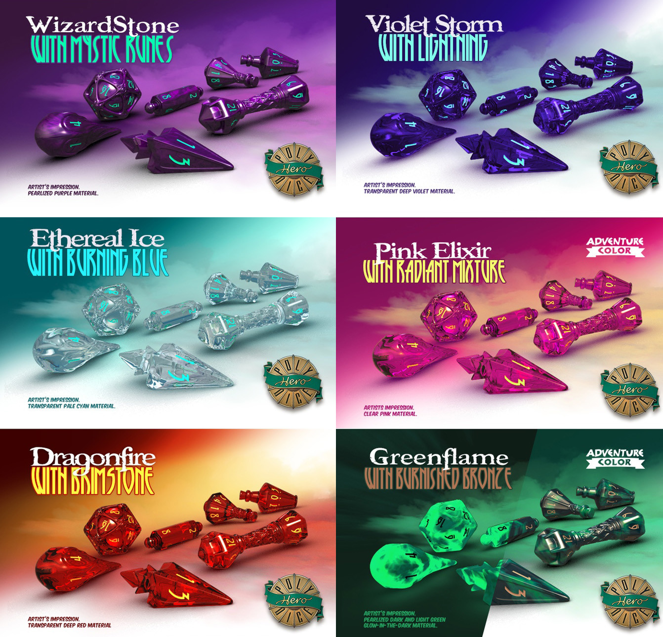 ArtStation - PolyHero Dice