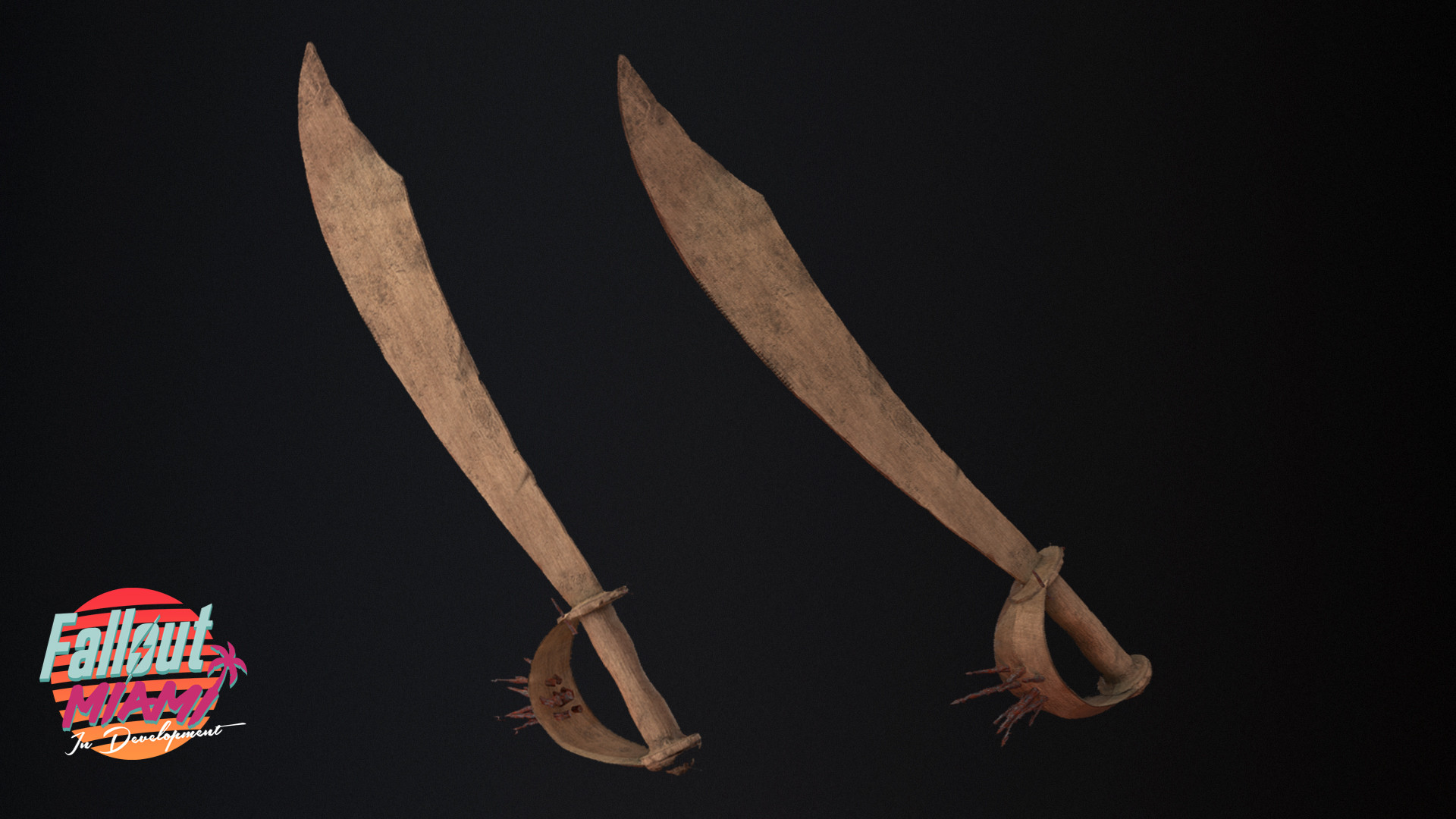 ArtStation - Pirate Sword - Fallout Miami - Game Asset