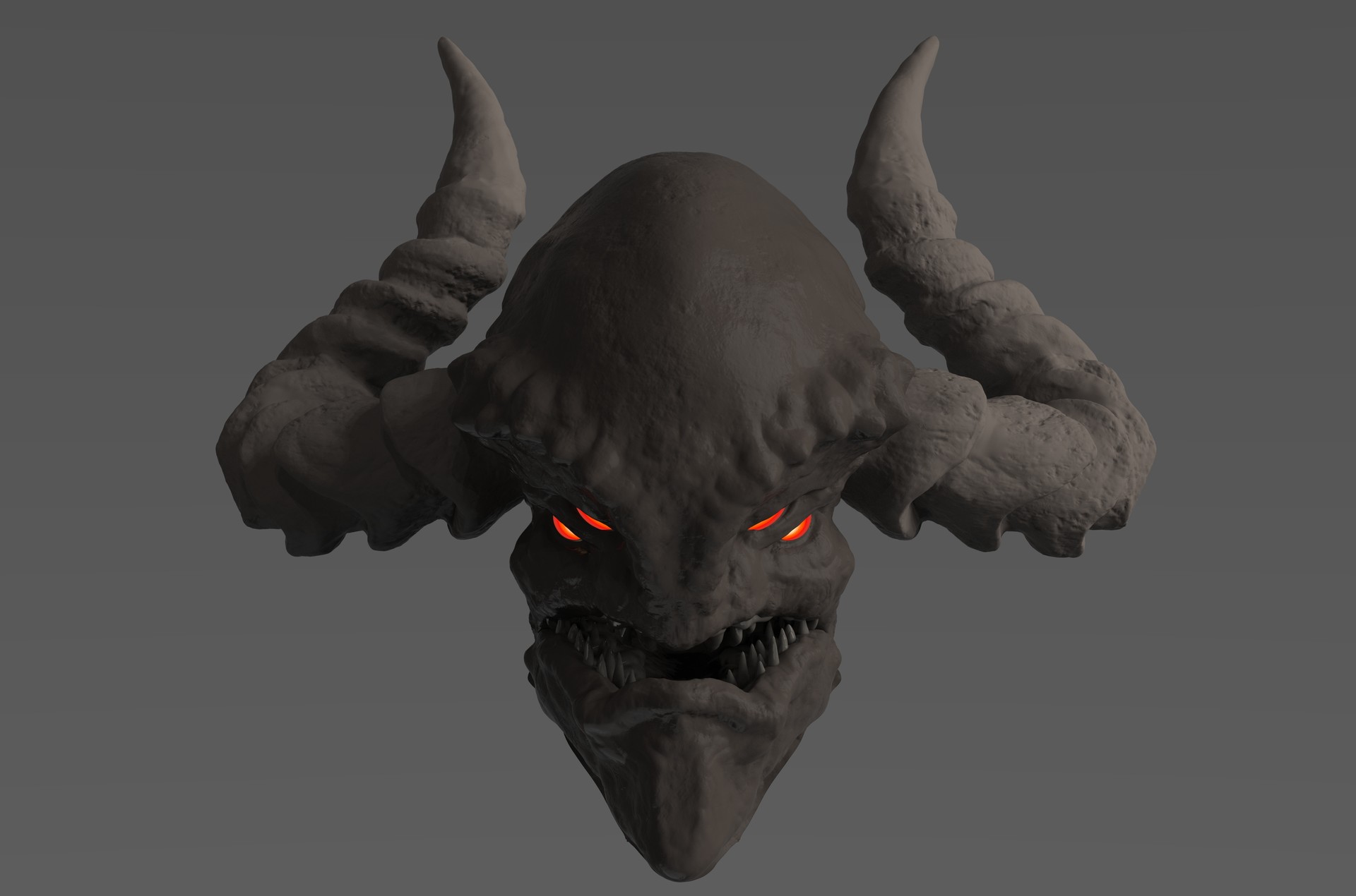 ArtStation - Diablo/Doom type Monster