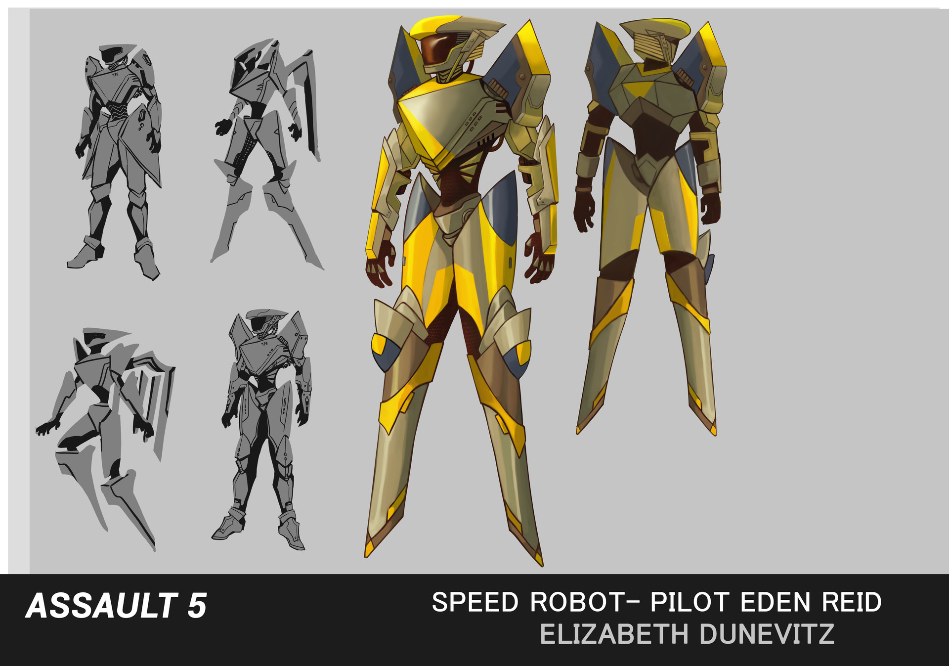 Futuristic Robot Designs