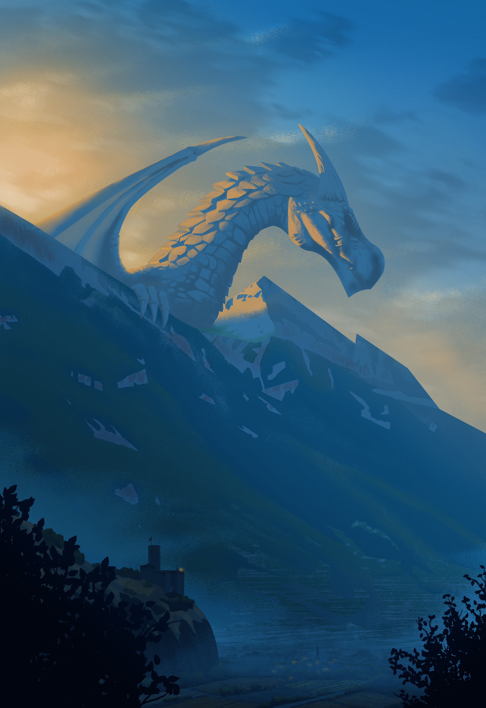 ArtStation - Dragon du Grand Chavalard