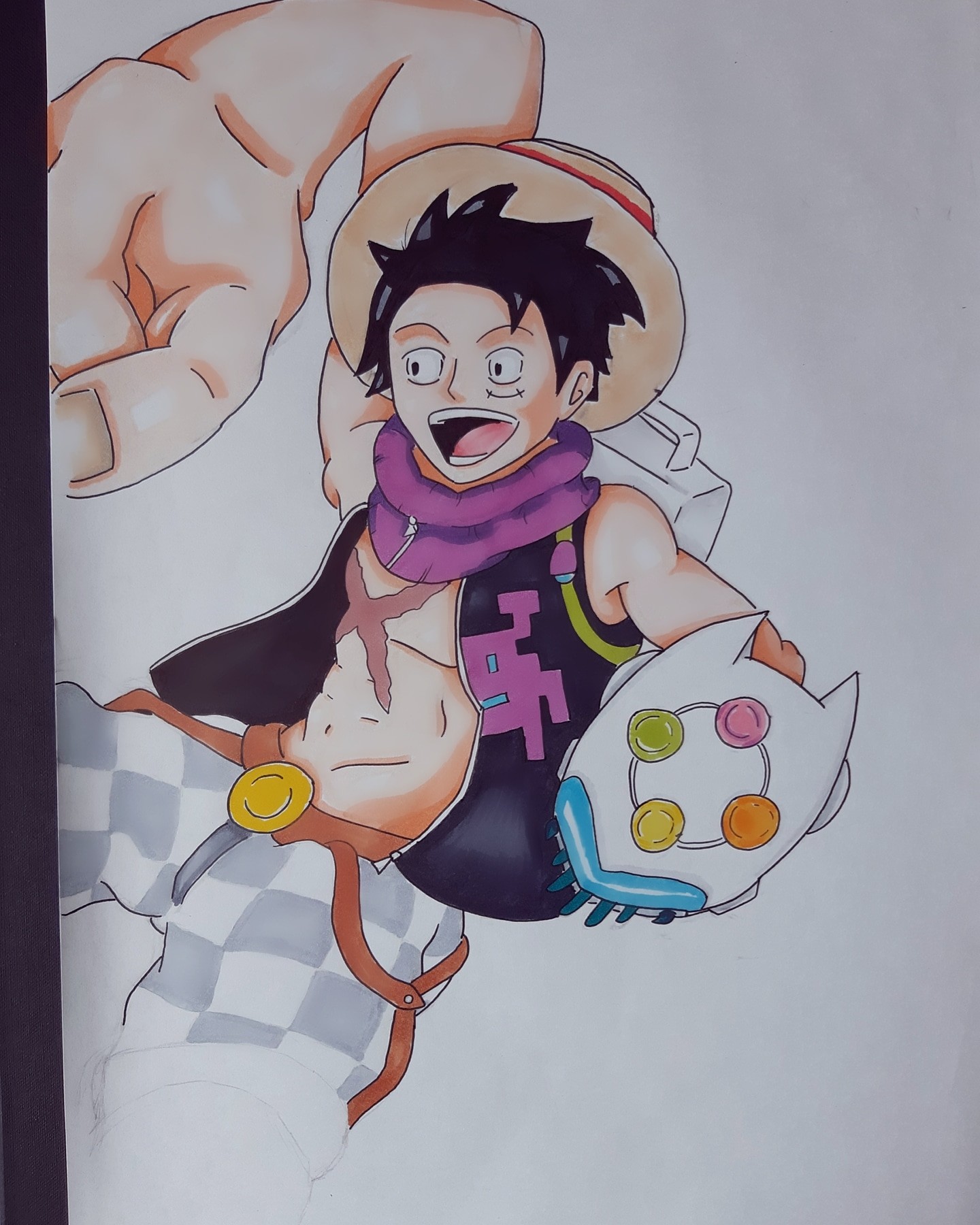 ArtStation - Luffy x Arcade Ezreal [Final Work]