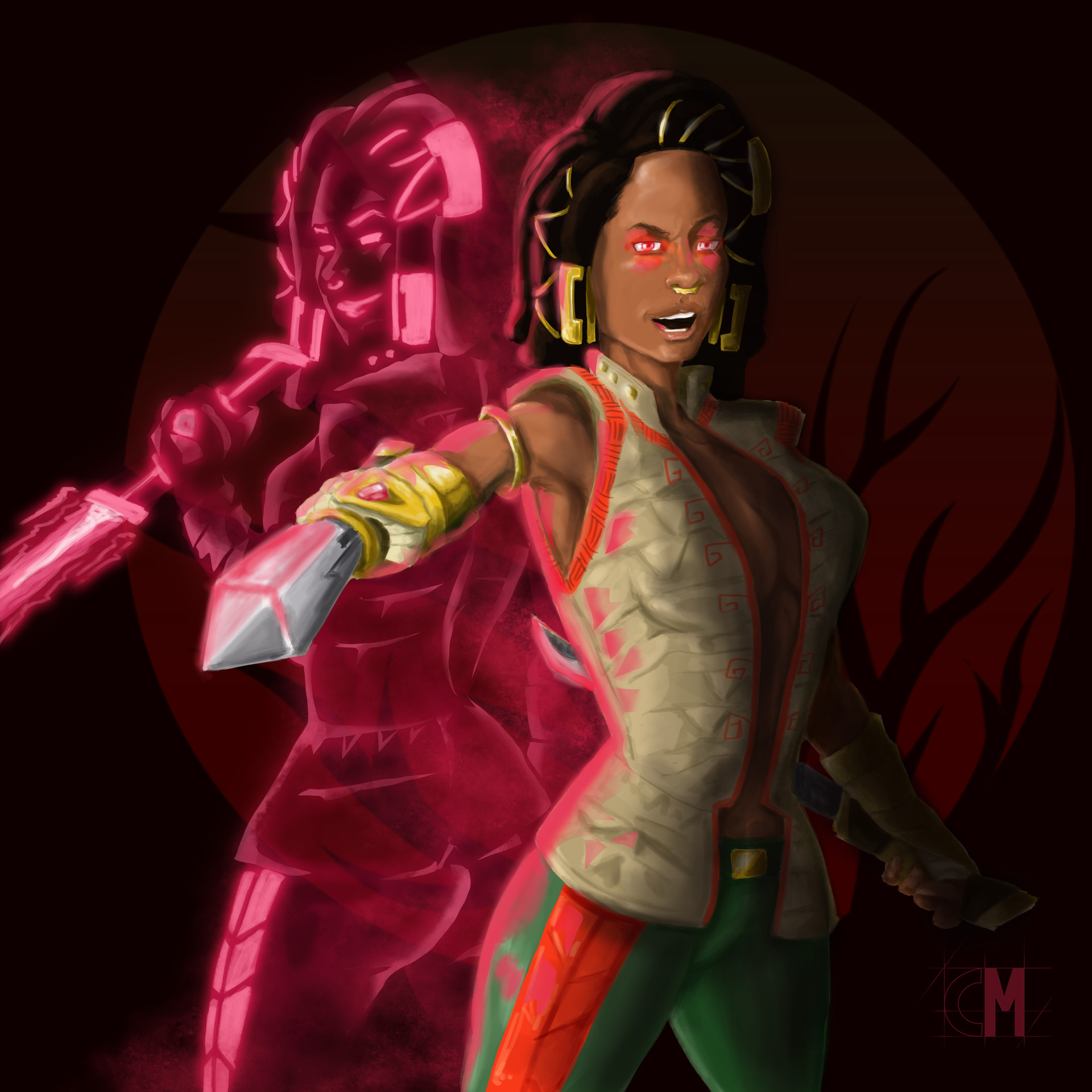 ArtStation - Imani power suit