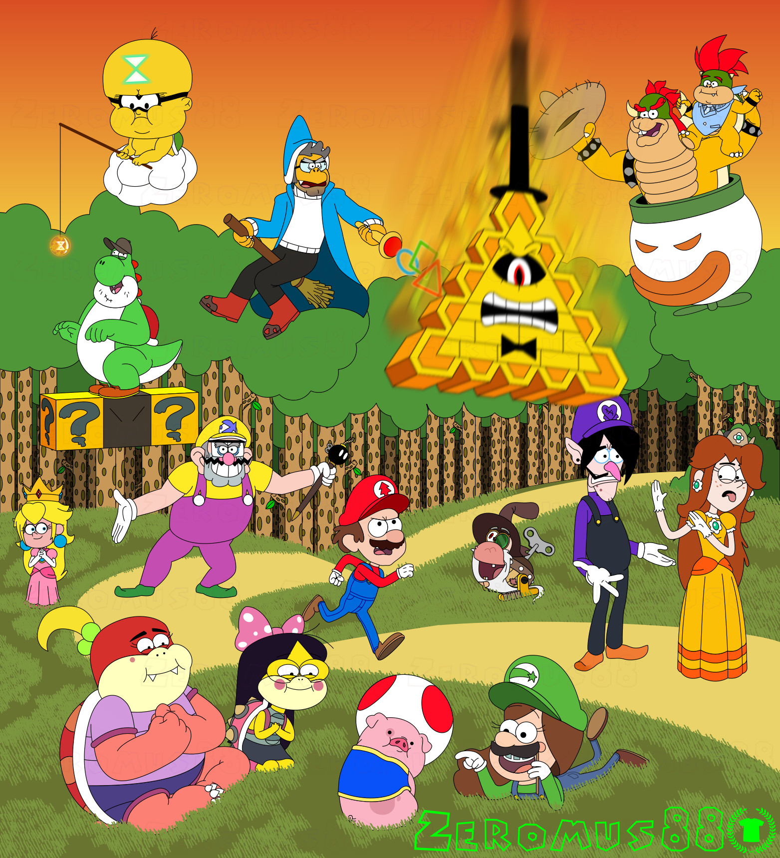 ArtStation - Mario Falls