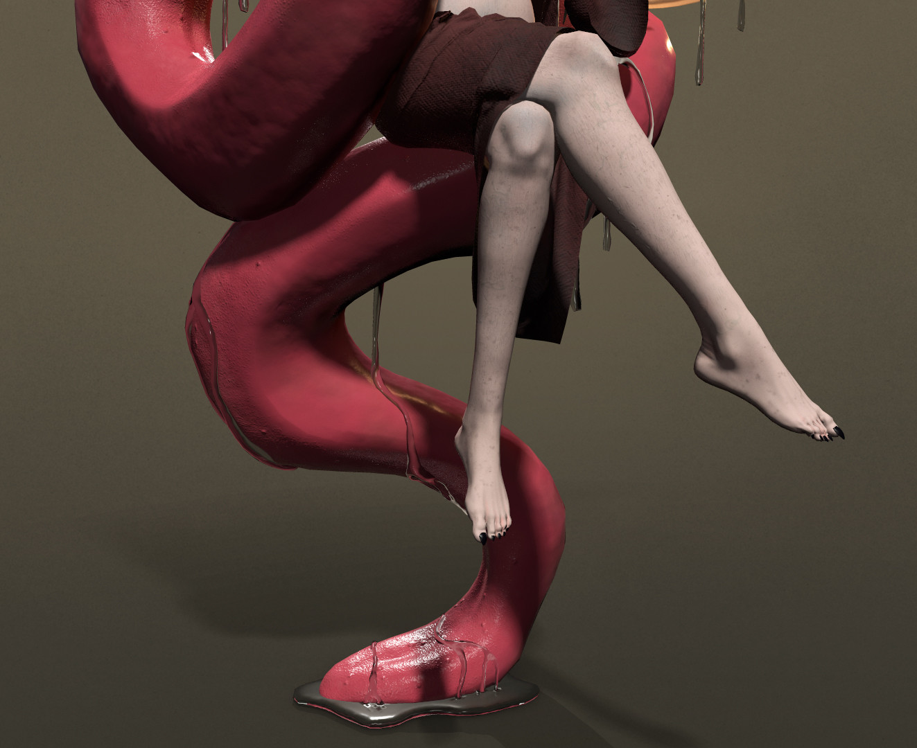 Chris Alford - Feudal Japan Artstation Challenge: Yokai - Onibaba and Chōchin Obake