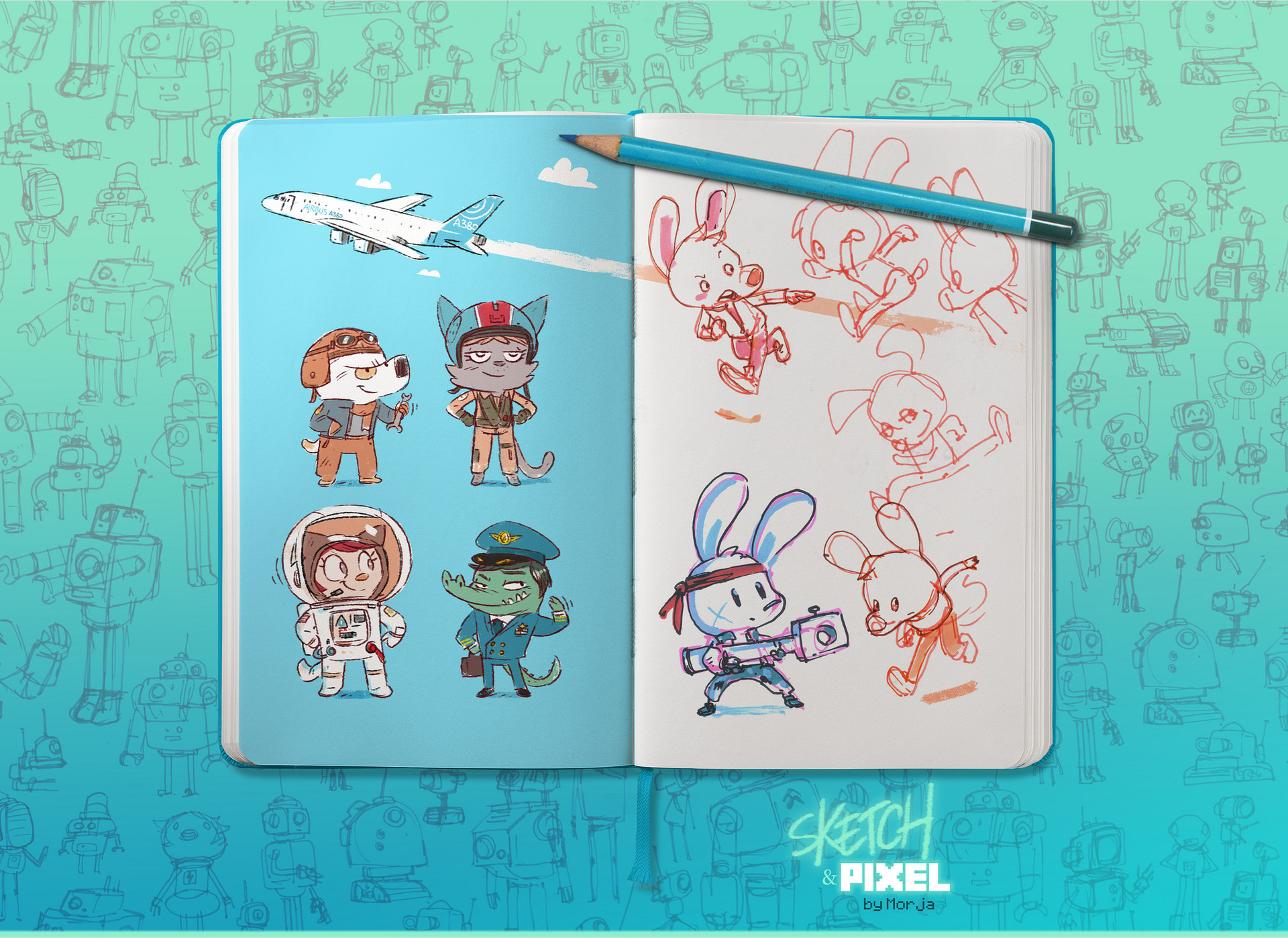 ArtStation - Sketch & Pixel