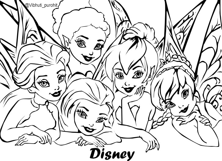 hadas para colorear silver mist coloring pages