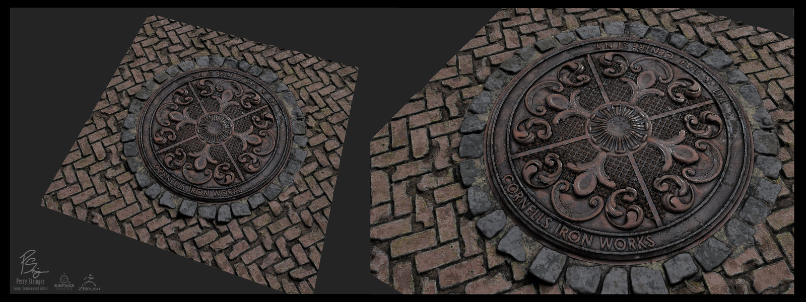 Perry Stringer - Texturing Exercise (2018)