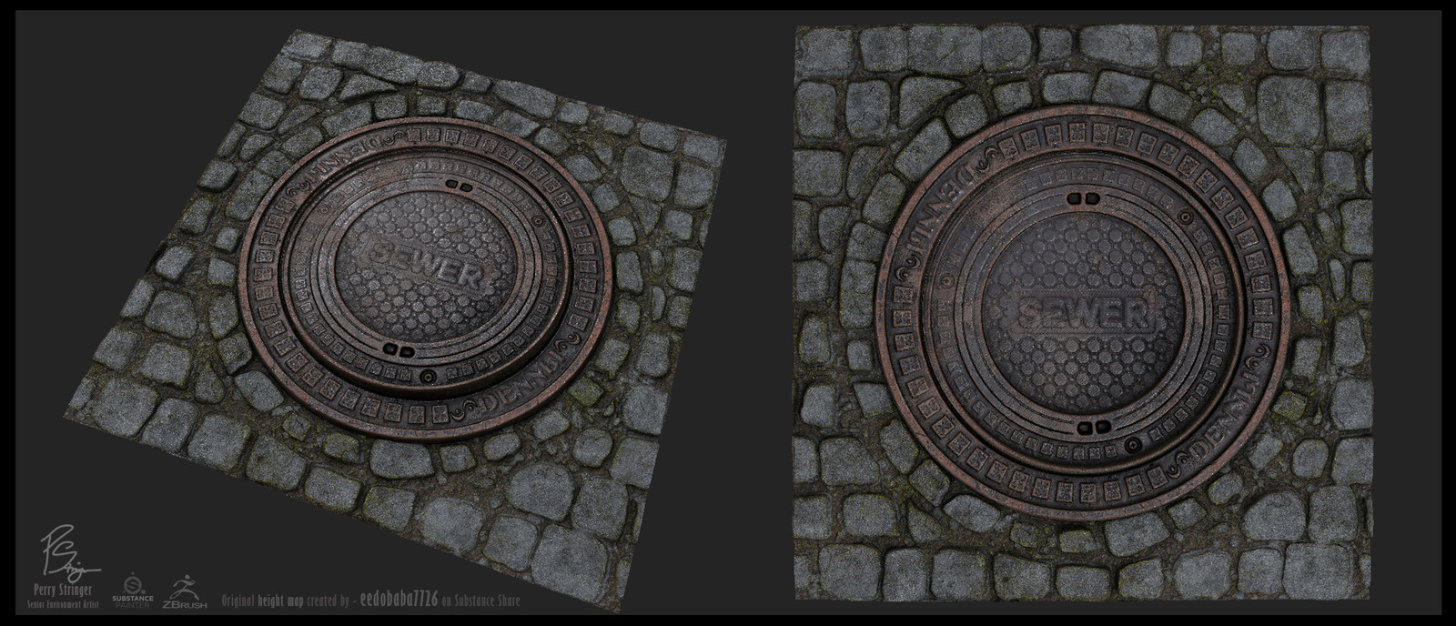 Perry Stringer - Texturing Exercise (2018)