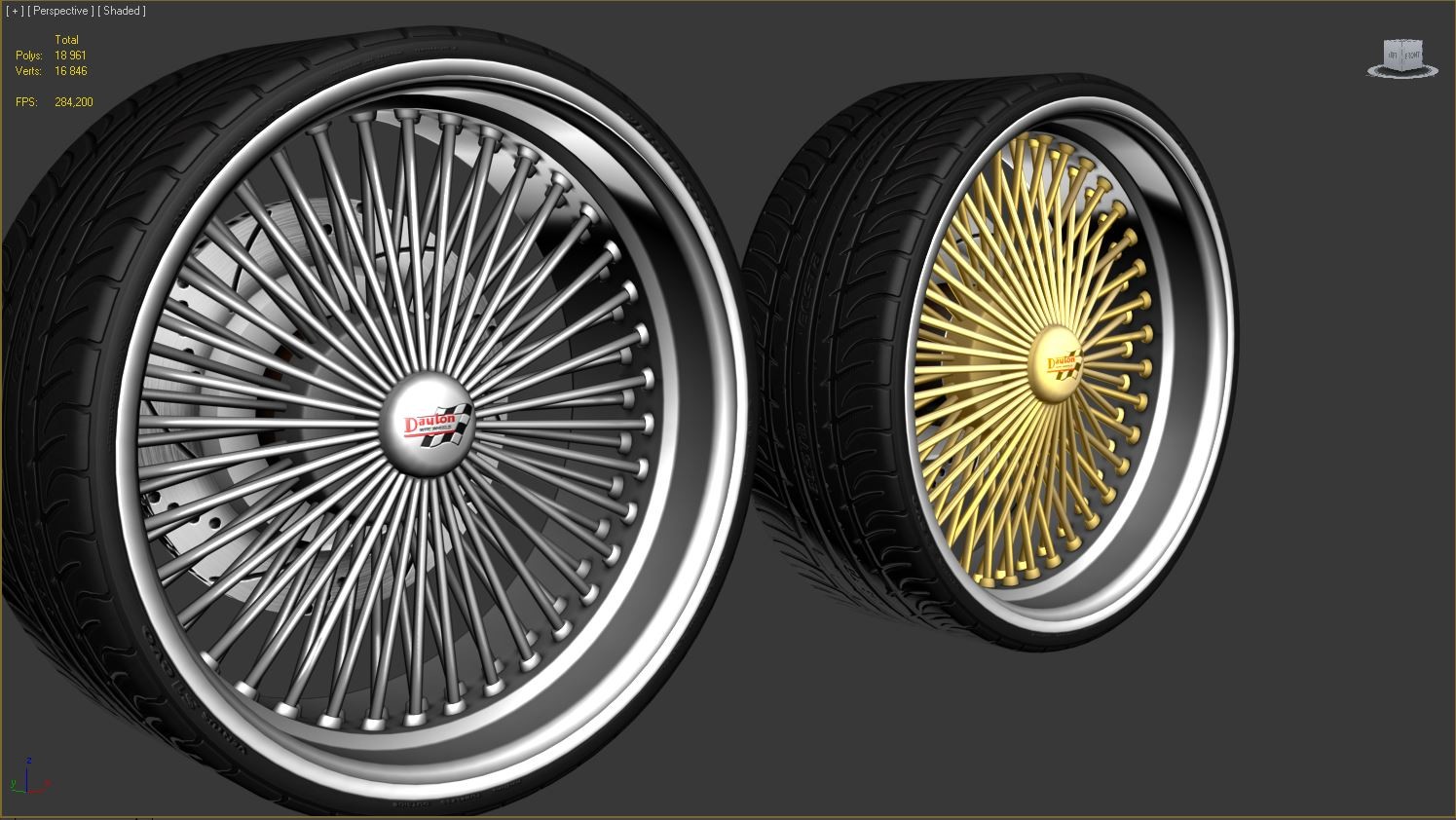 ArtStation - Game-Ready wheels pack