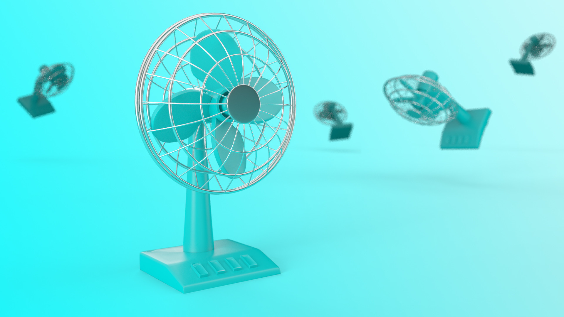 ArtStation - Flying Fan