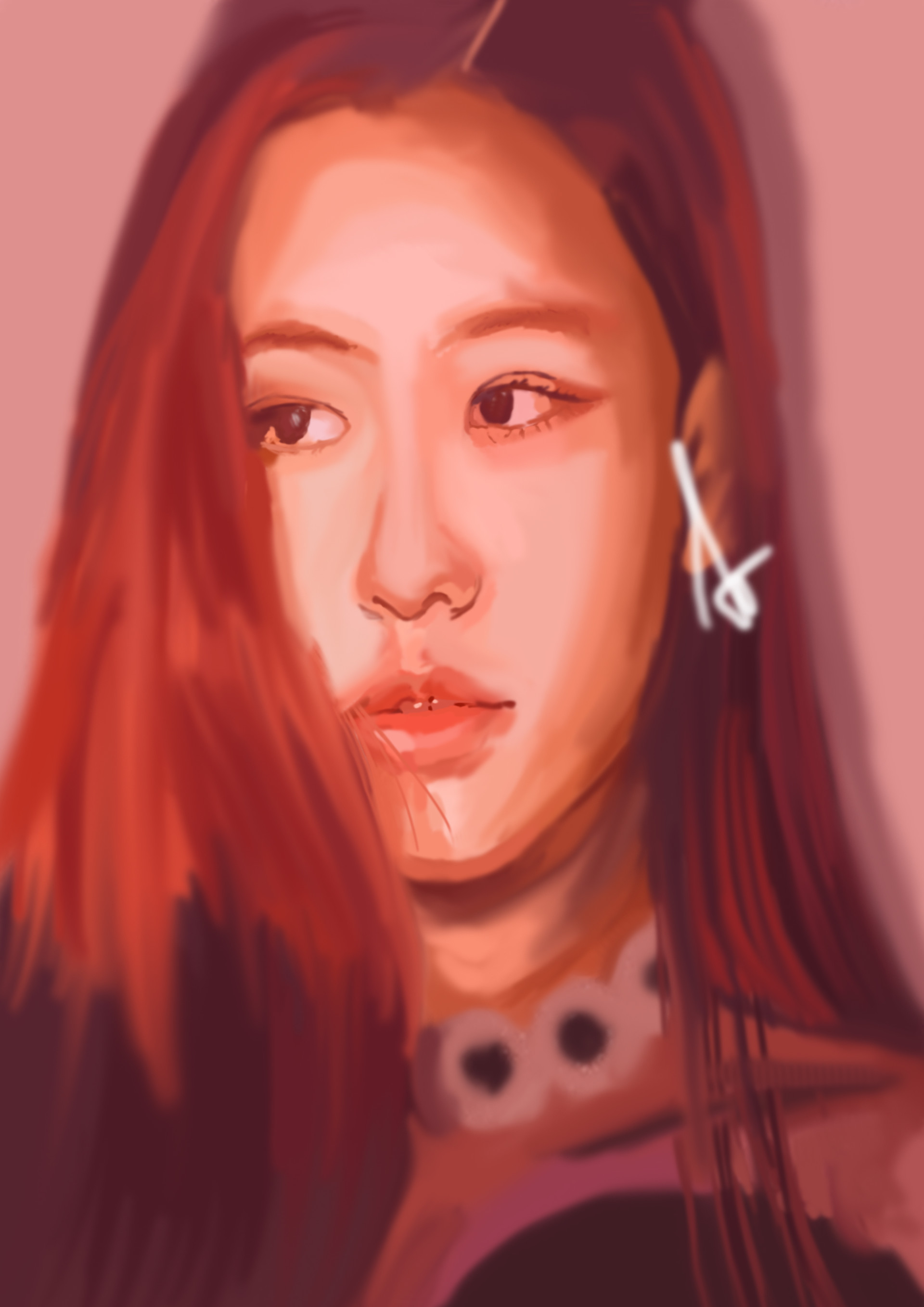 ArtStation - Rose Blackpink