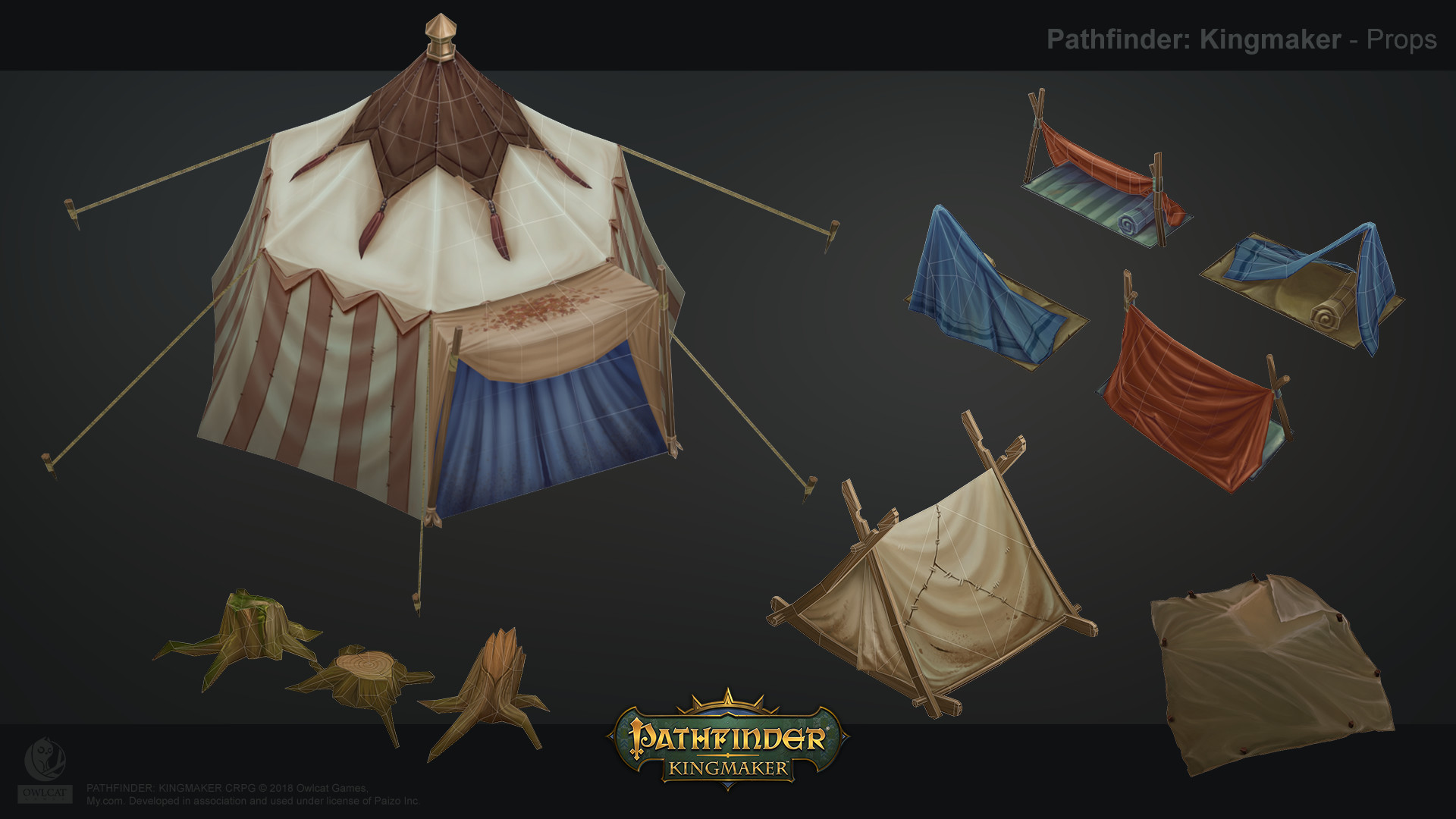 ArtStation - Props - Pathfinder: Kingmaker